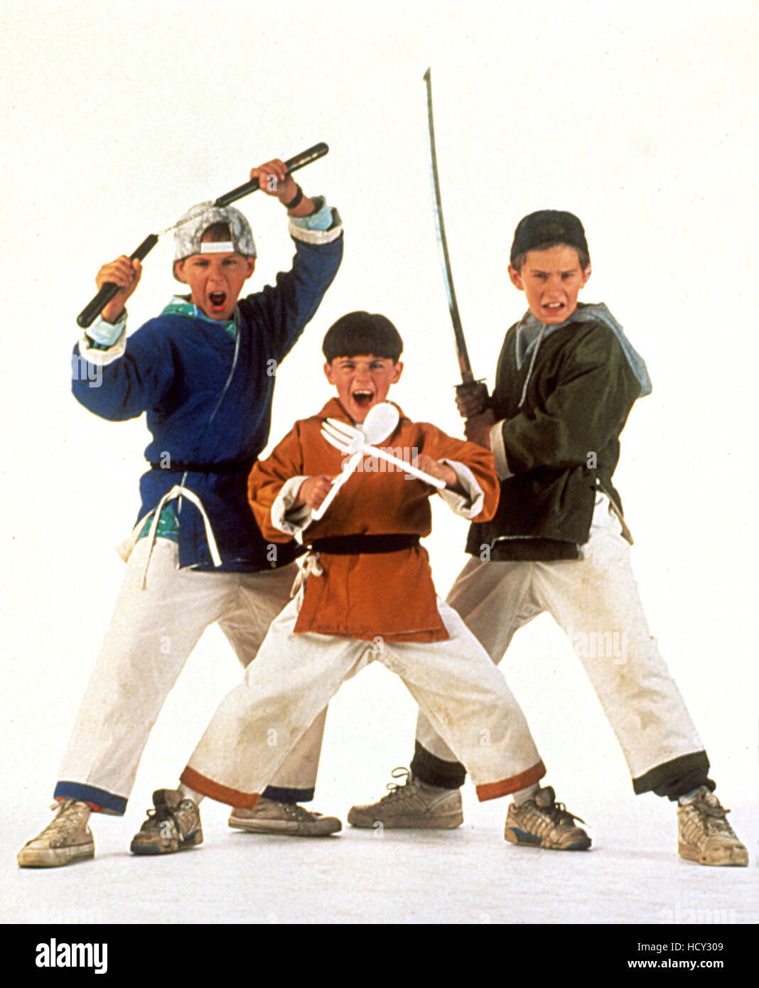 THREE NINJAS, Chad Power, Max Elliott Slade, Michael Treanor, 1992 ...