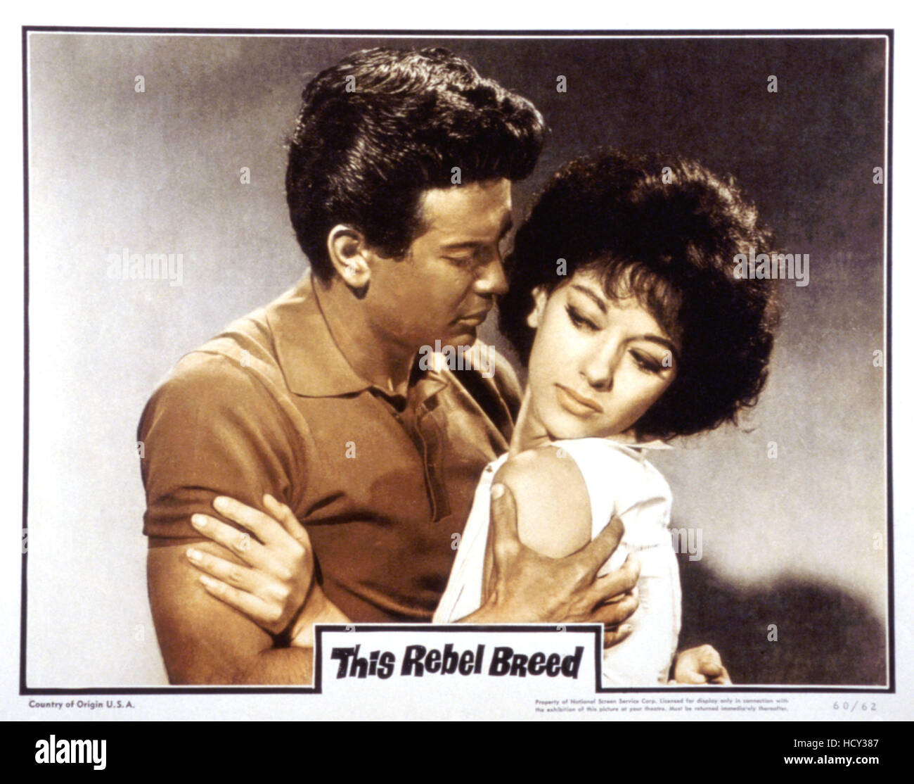 THIS REBEL BREED, Mark Damon, Rita Moreno, 1960 Stock Photo - Alamy