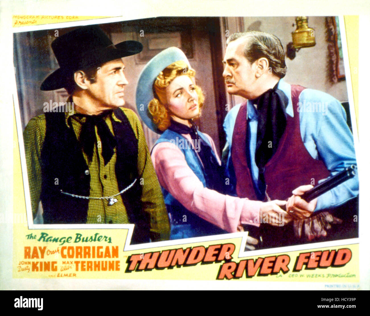 THUNDER RIVER FEUD, Jan Wiley, Jack Holmes, 1942 Stock Photo - Alamy