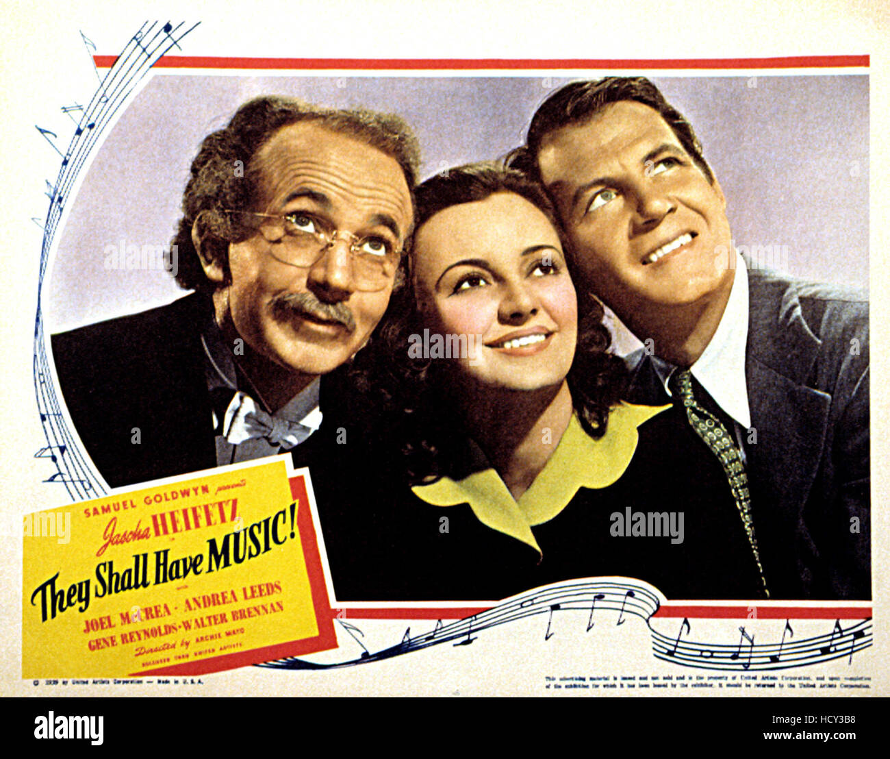 THEY SHALL HAVE MUSIC, Walter Brennan, Andrea Leeds, Joel McCrea, 1939 ...