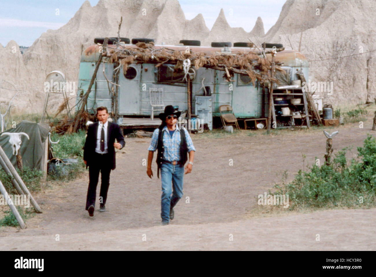 THUNDERHEART, Val Kilmer, Graham Greene, 1992, (c)TriStar Pictures ...