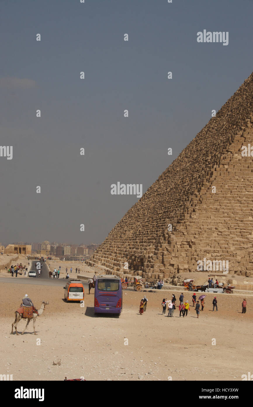 Pyramid area, Giza, Egypt Stock Photo - Alamy