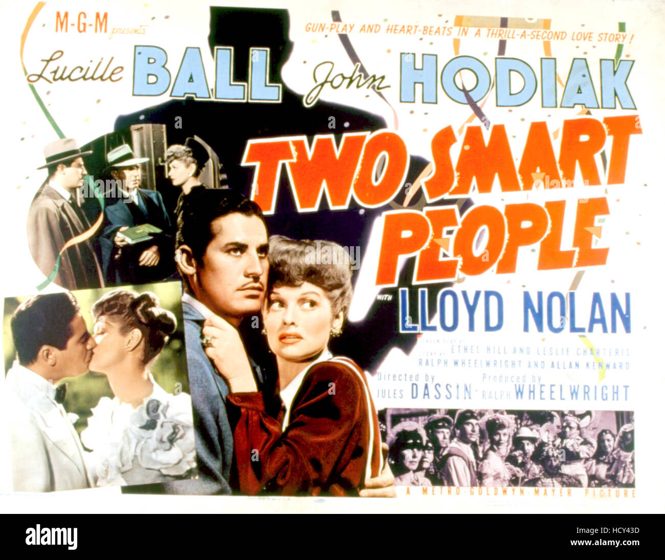 TWO SMART PEOPLE, John Hodiak, Lucille Ball, 1946 Stock Photo - Alamy