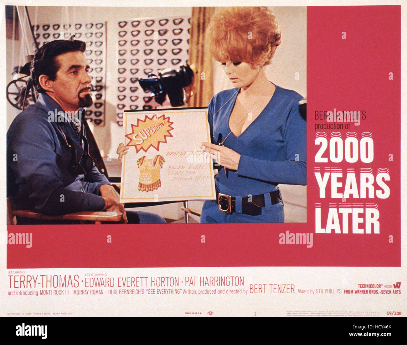 2000 YEARS LATER, US lobbycard, from left, Pat Harrington, Jr., Lisa ...