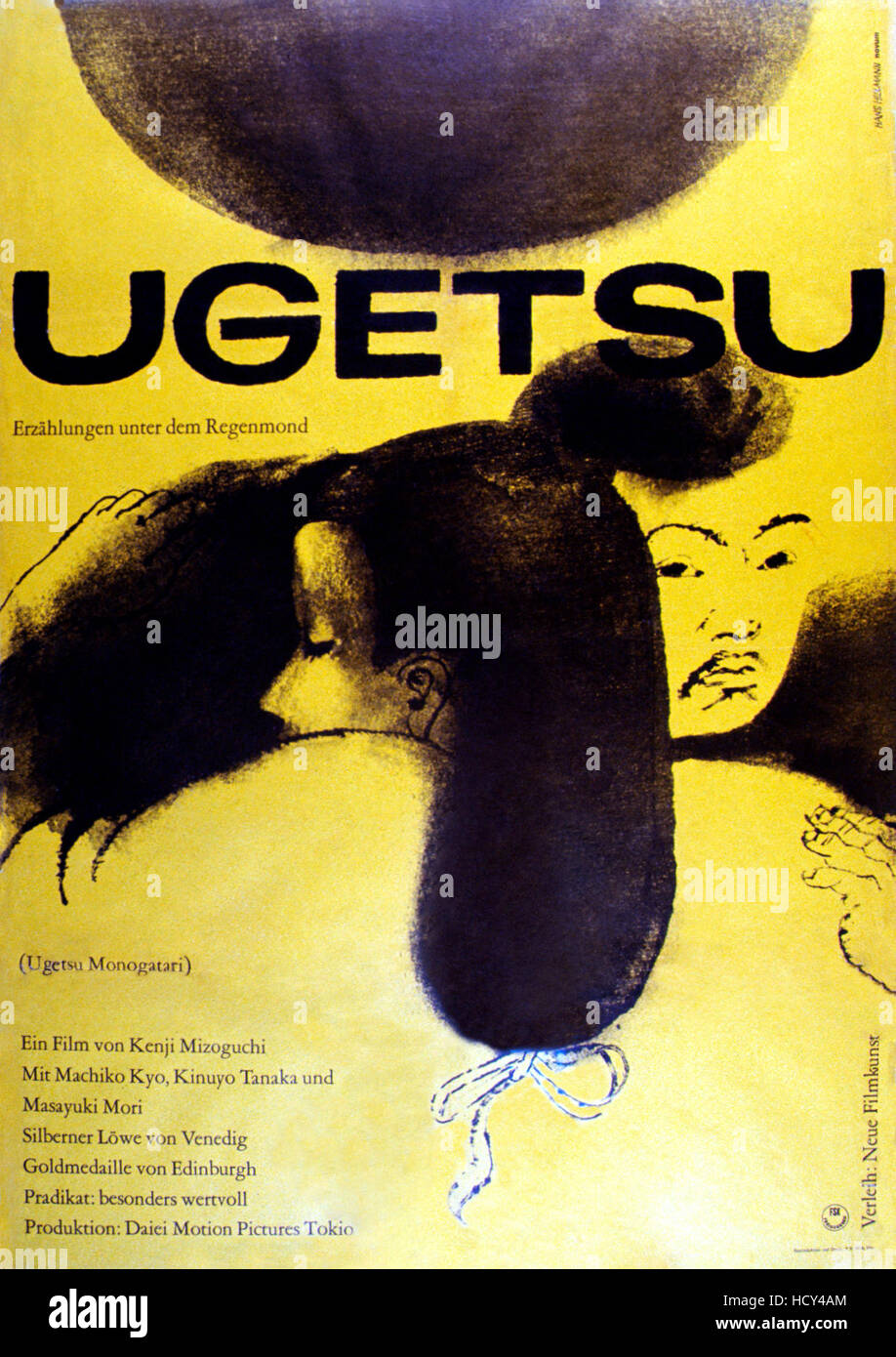 UGETSU, (aka UGETSU MONOGATAN), German poster, 1953 Stock Photo - Alamy