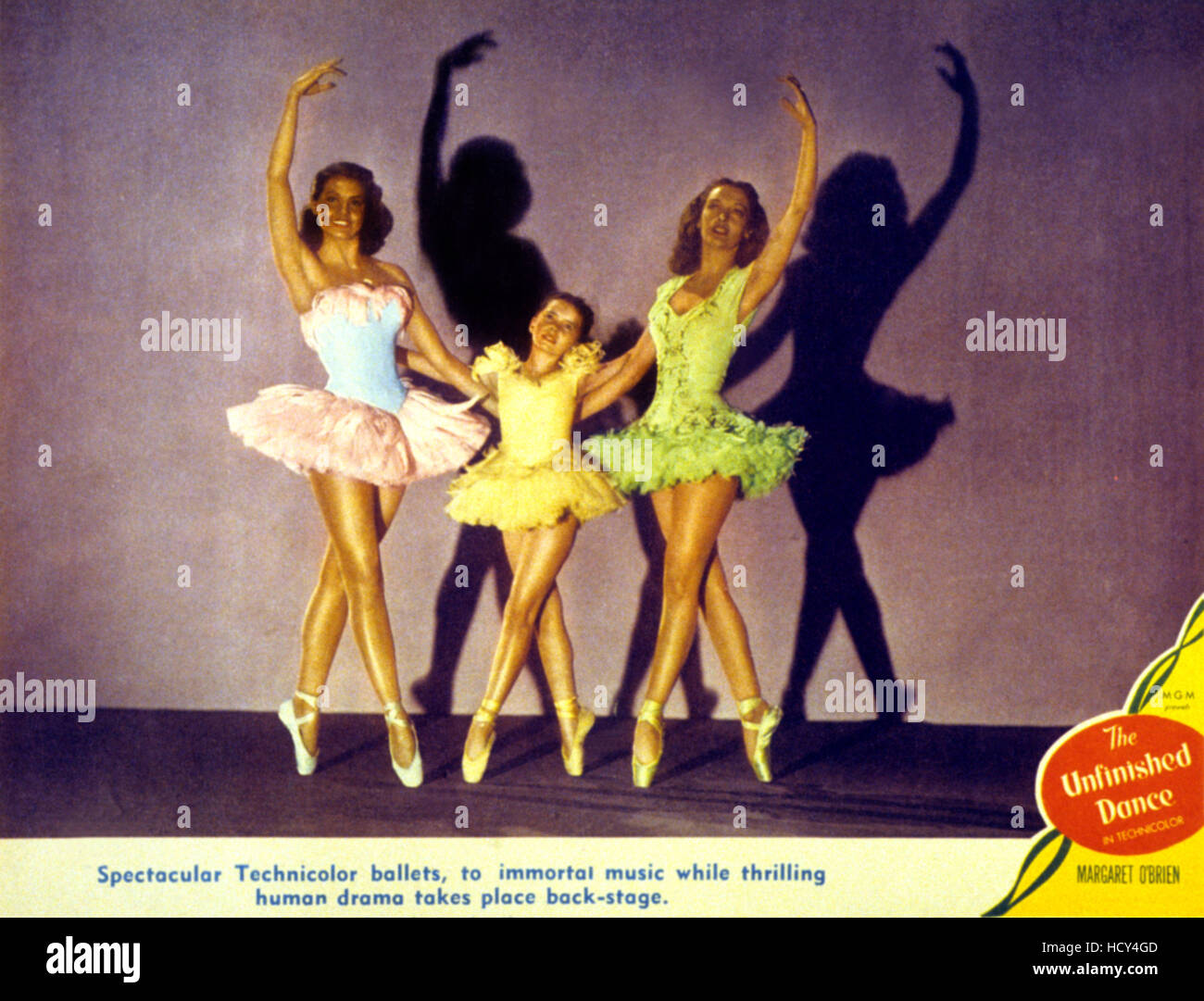 THE UNFINISHED DANCE, l-r: Cyd Charisse, Margaret O'Brien, Karin Booth ...