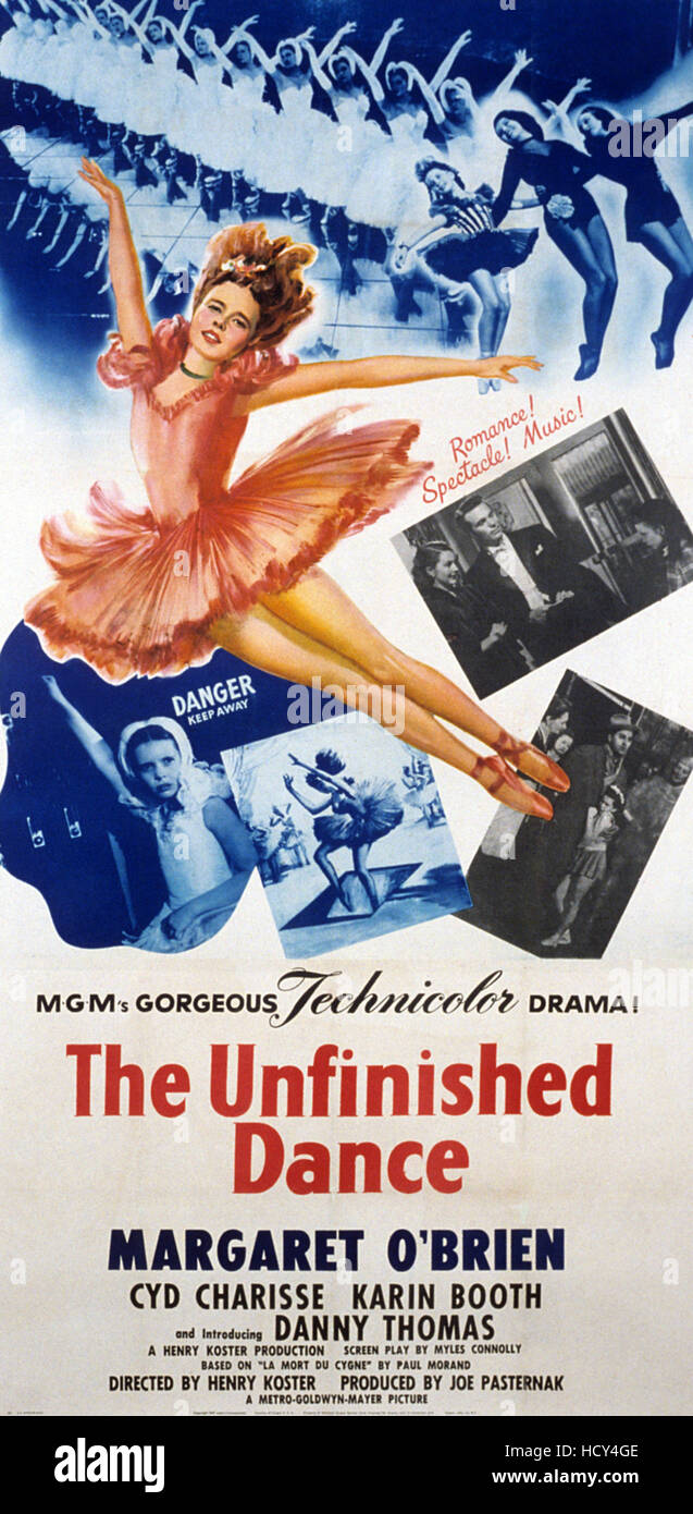 THE UNFINISHED DANCE, top l-r: Margaret O'Brien, Cyd Charisse, Karin ...