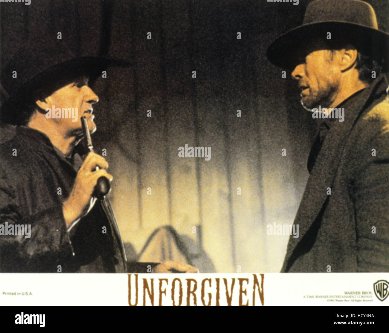UNFORGIVEN, Gene Hackman, Clint Eastwood, 1992 Stock Photo - Alamy