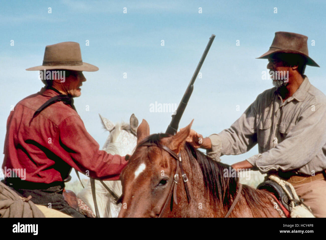 UNFORGIVEN, Clint Eastwood, Morgan Freeman, 1992. ©Warner Bros ...