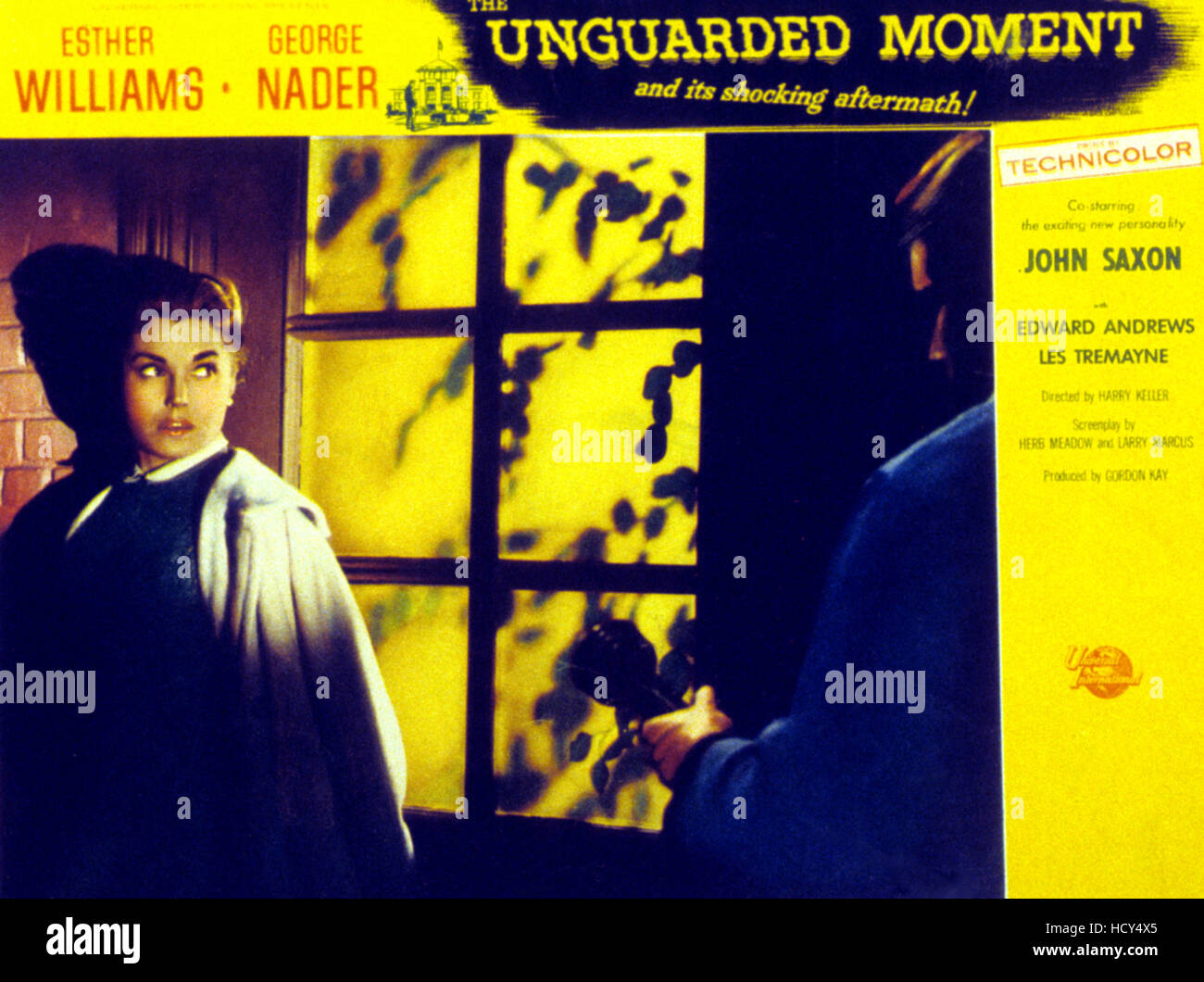 THE UNGUARDED MOMENT, Esther Williams, 1956 Stock Photo - Alamy