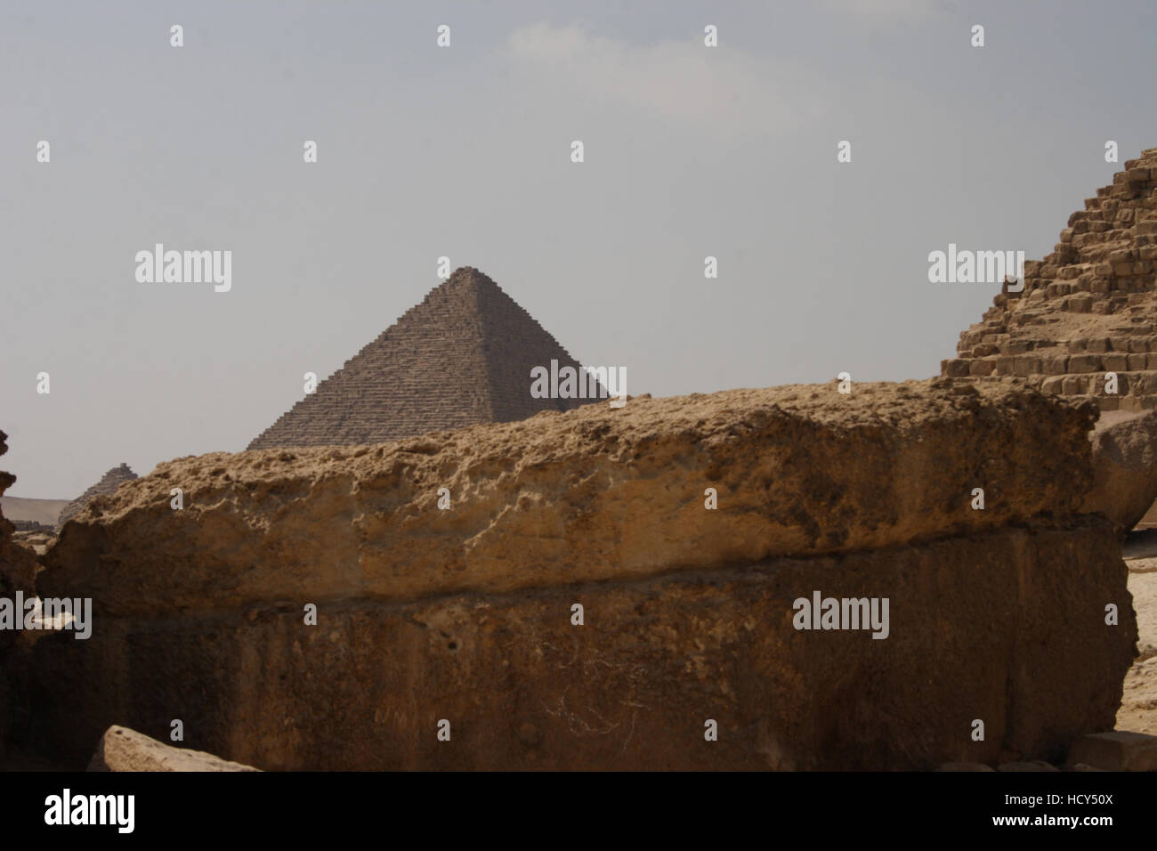 Pyramid area, Giza, Egypt Stock Photo - Alamy