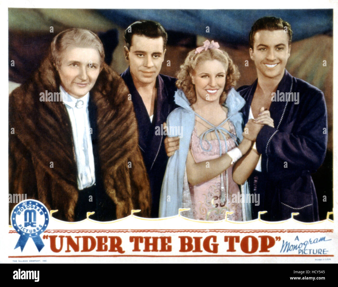 UNDER THE BIG TOP, Marjorie Main, Jack La Rue, Anne Nagel, Grant ...