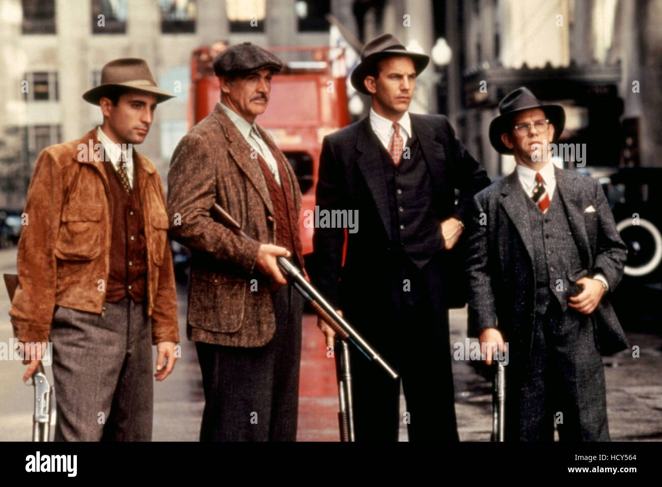 THE UNTOUCHABLES, Andy Garcia, Sean Connery, Kevin Costner, Charles ...