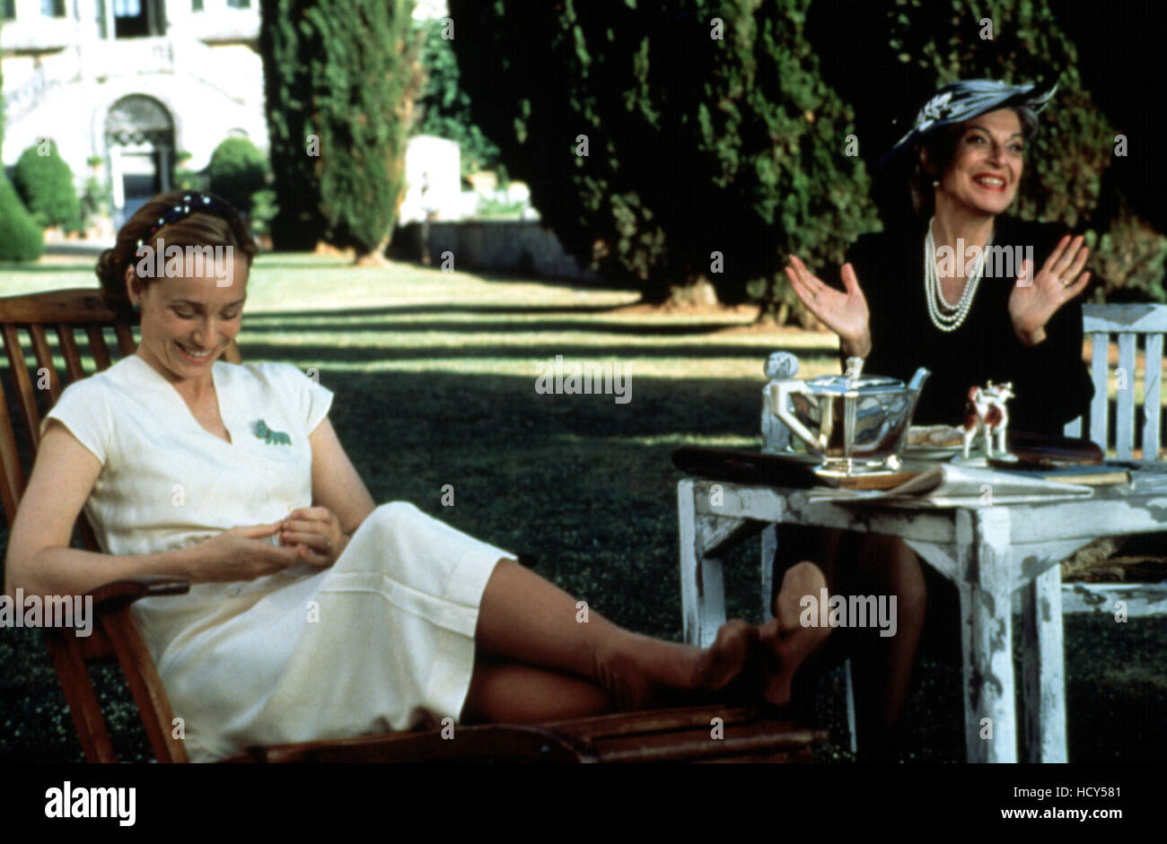 UP AT THE VILLA, Kristin Scott Thomas, Anne Bancroft, 2000 Stock Photo ...
