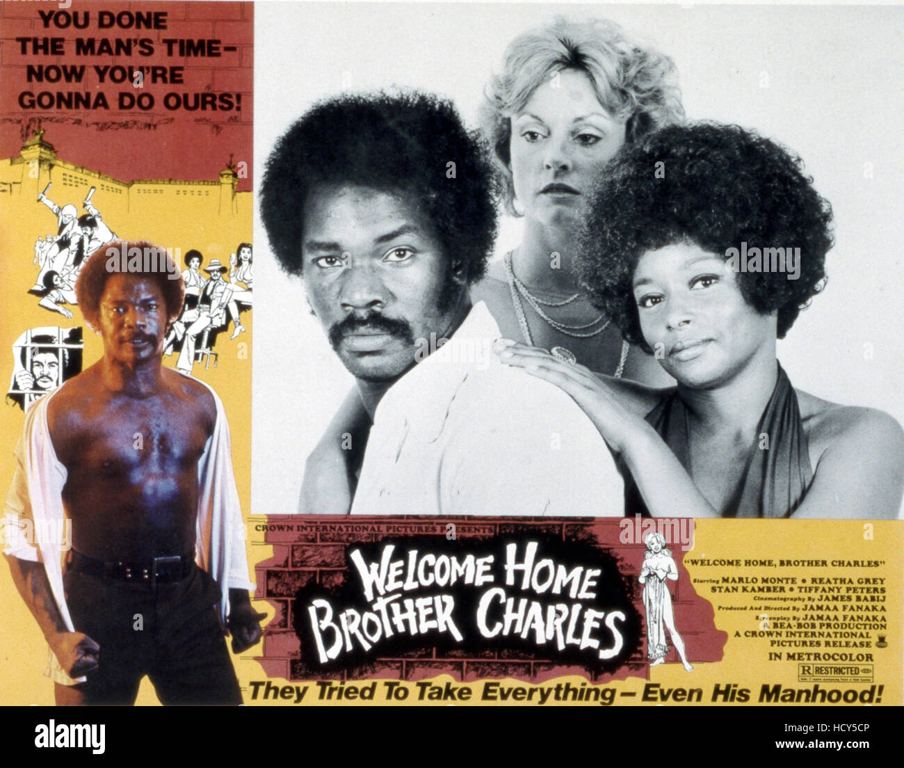 WELCOME HOME, BROTHER CHARLES, Marlo Monte, 1975 Stock Photo - Alamy