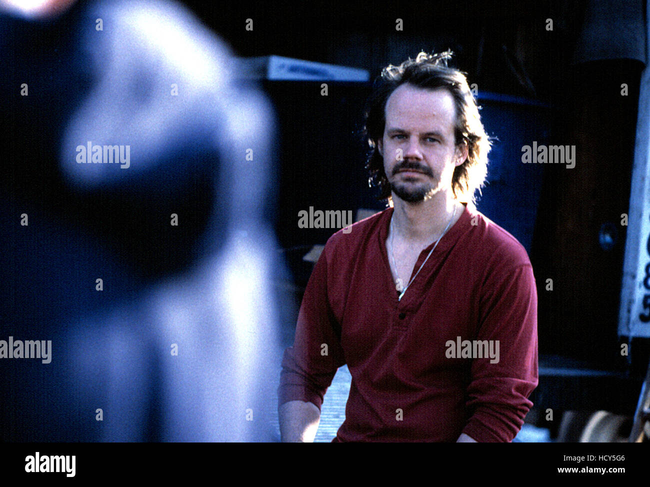 WENDIGO, Director Larry Fessenden on the set, 2002 Stock Photo - Alamy