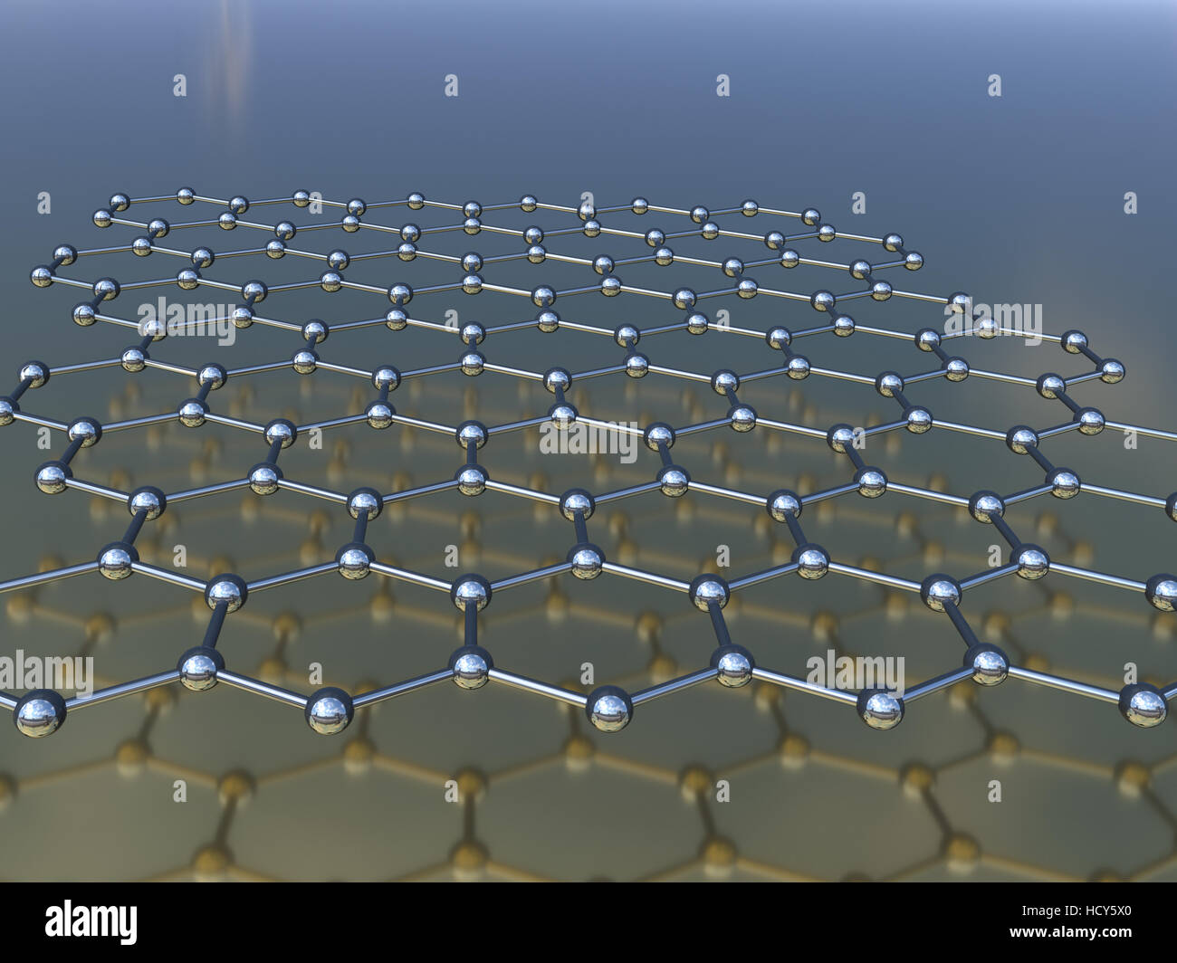graphene, photo-realistic computer graphic Stock Photo - Alamy