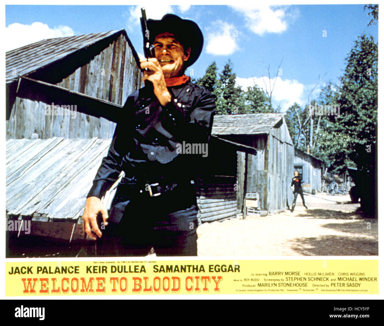 WELCOME TO BLOOD CITY (aka BLOOD CITY), Jack Palance, 1977 Stock Photo ...