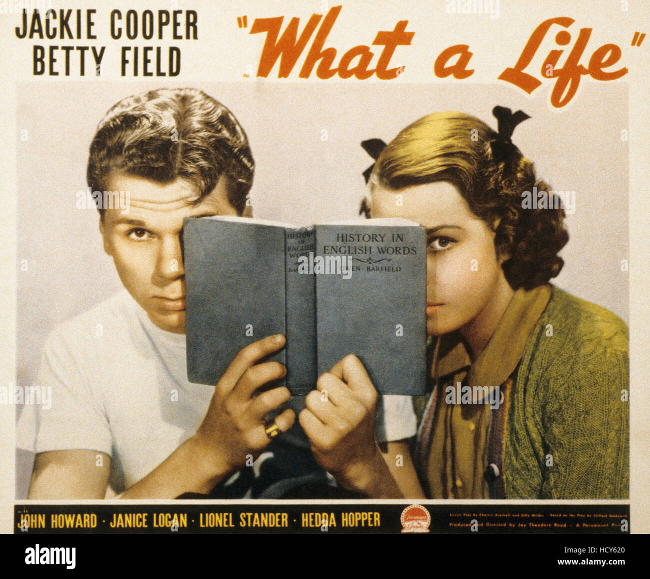 WHAT A LIFE, from left, Jackie Cooper, (as Henry Aldrich), Betty Field ...