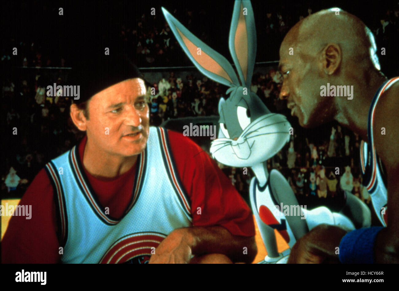 SPACE JAM, Bill Murray, Bugs Bunny, Michael Jordan, 1996. (c) Warner ...