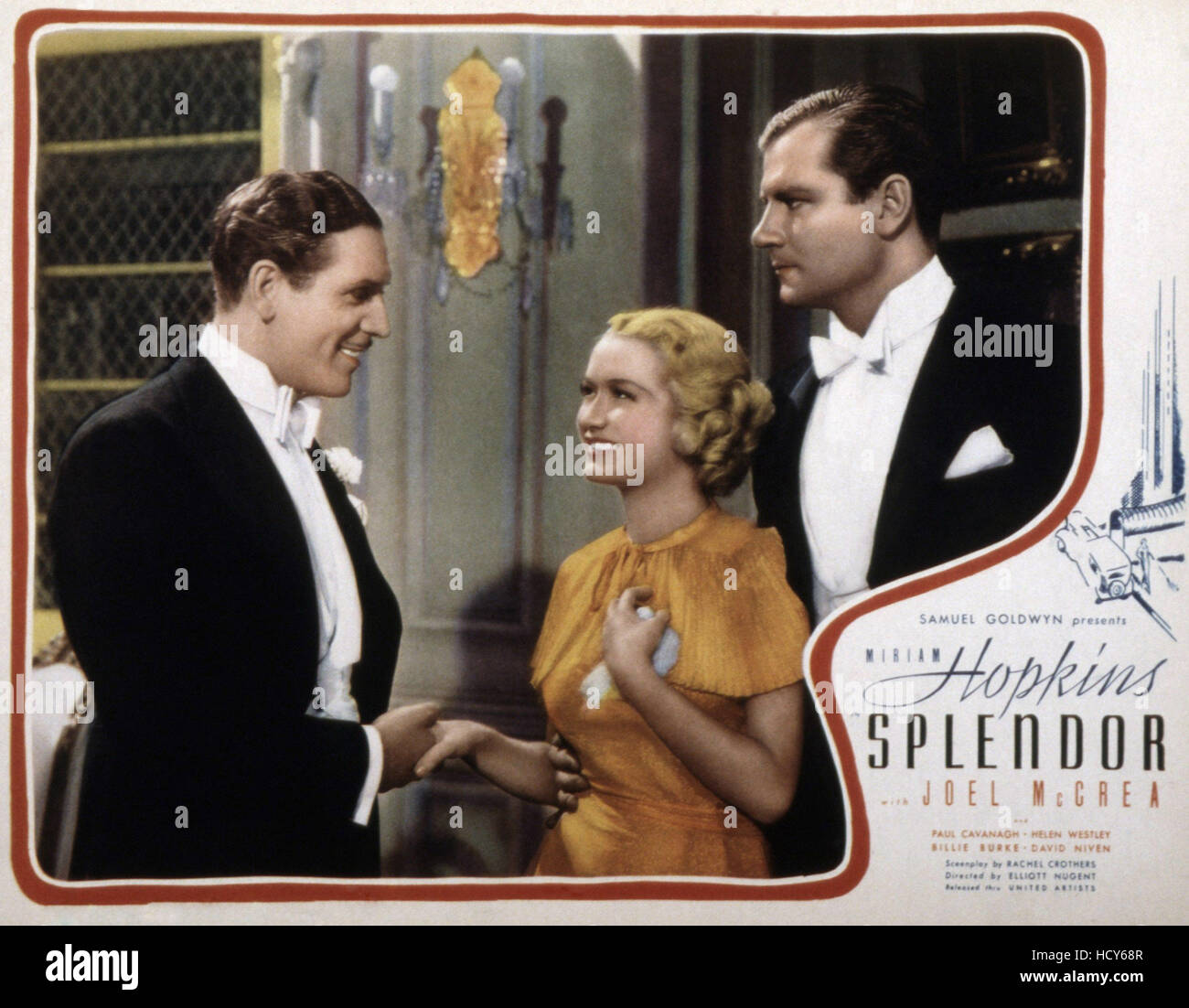 SPLENDOR, Paul Cavanagh, Miriam Hopkins, Joel McCrea, 1935 Stock Photo - Alamy