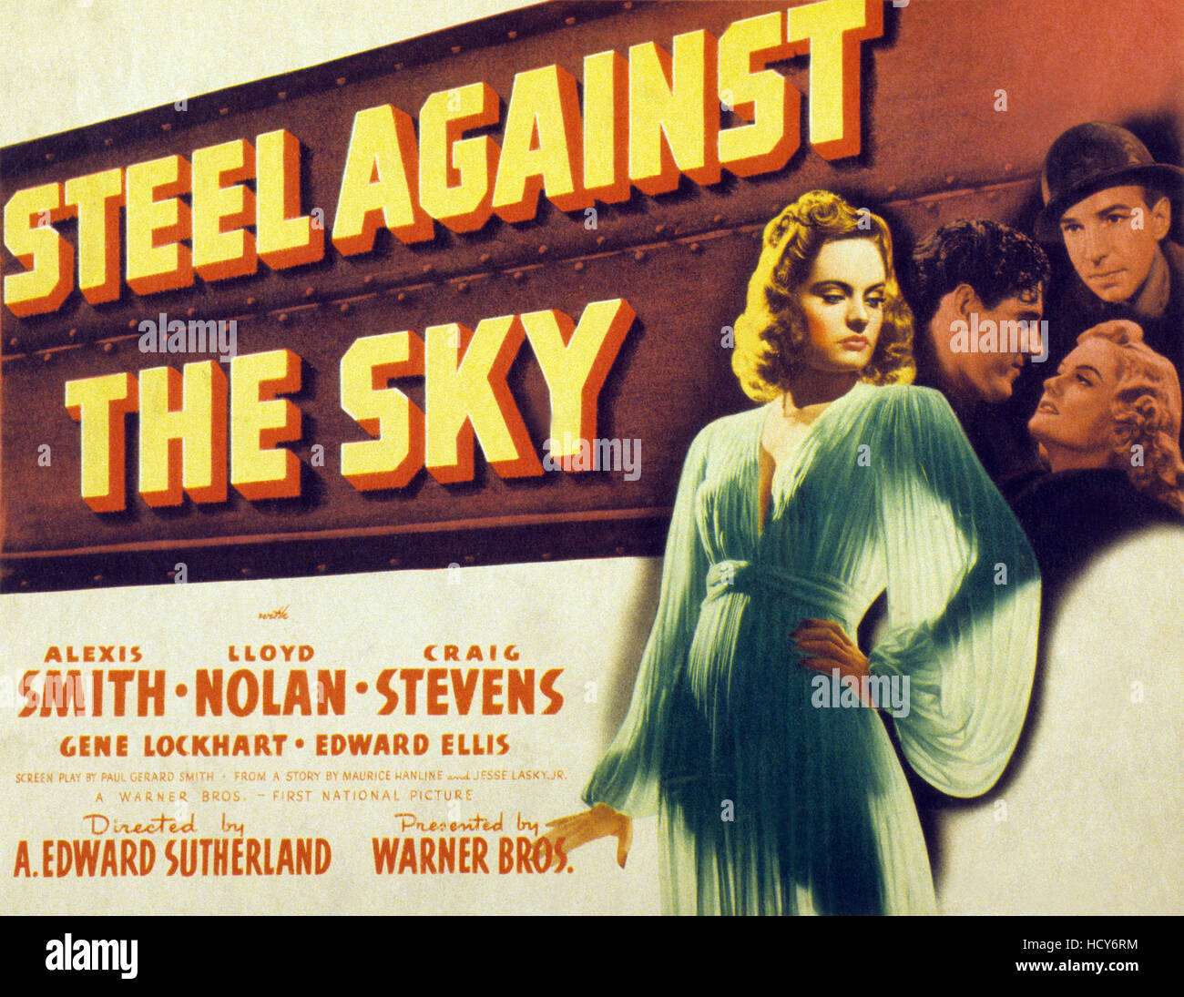 STEEL AGAINST THE SKY, l-r: Alexis Smith, Lloyd Nolan, Alexis Smith ...