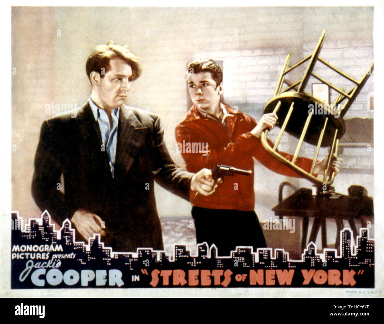 STREETS OF NEW YORK, Dick Purcell, Jackie Cooper, 1939 Stock Photo - Alamy