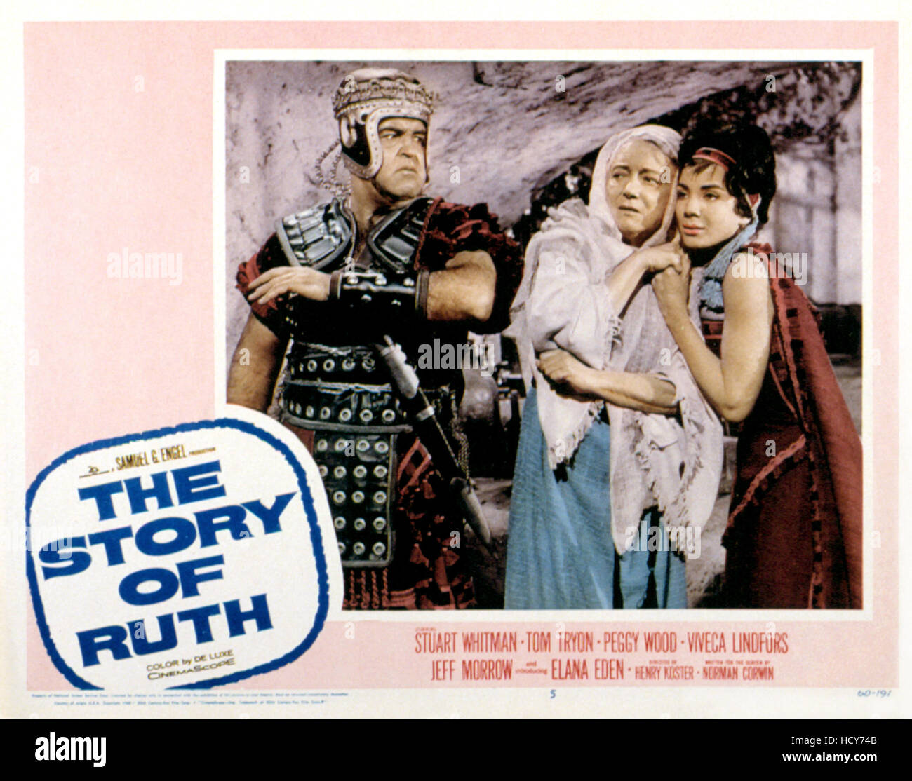 THE STORY OF RUTH, John Banner, Peggy Wood, Elana Eden, 1960, TM and ...