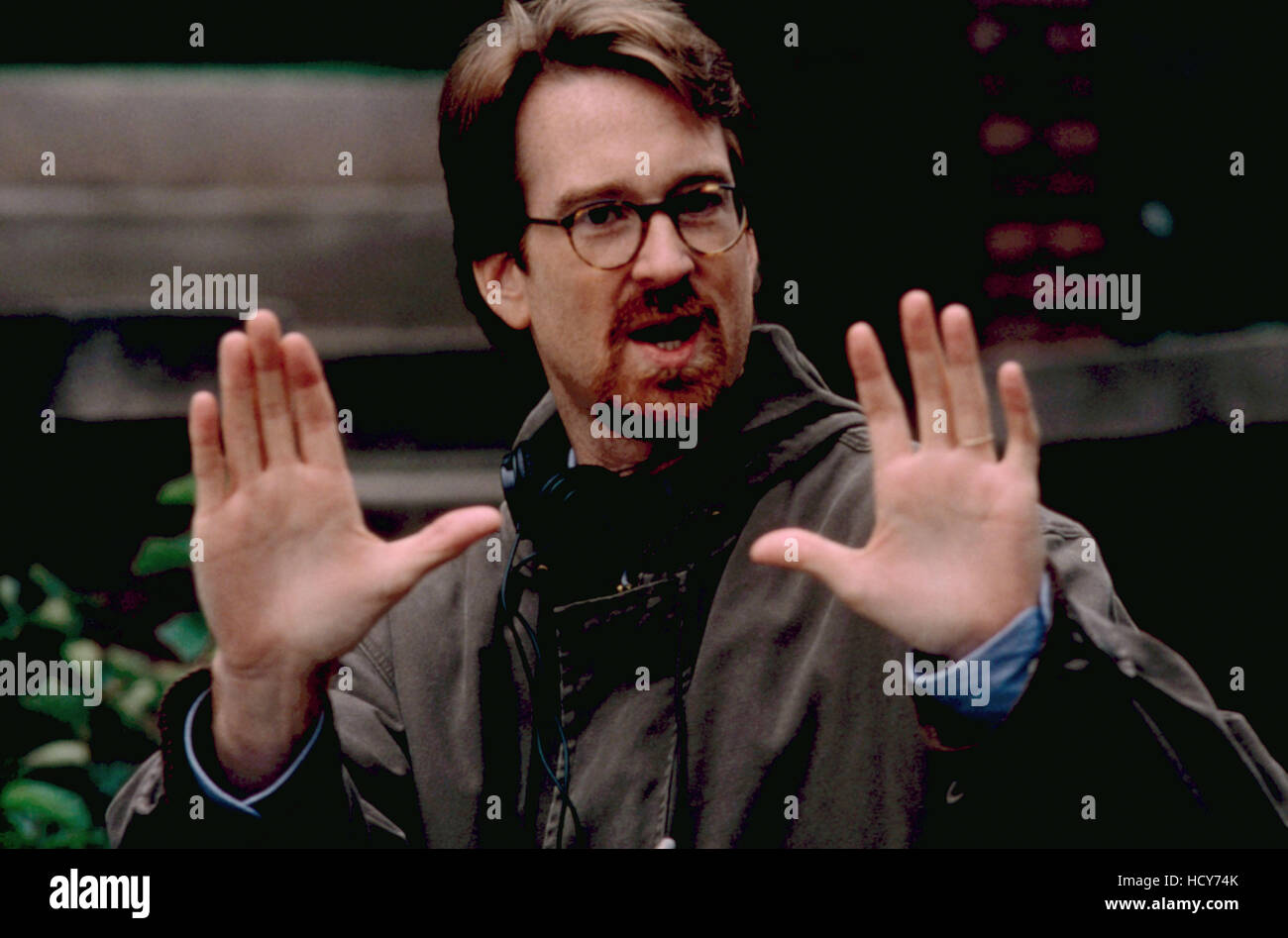 STIR OF ECHOES, director David Koepp, on set, 1999. TM and Copyright ...