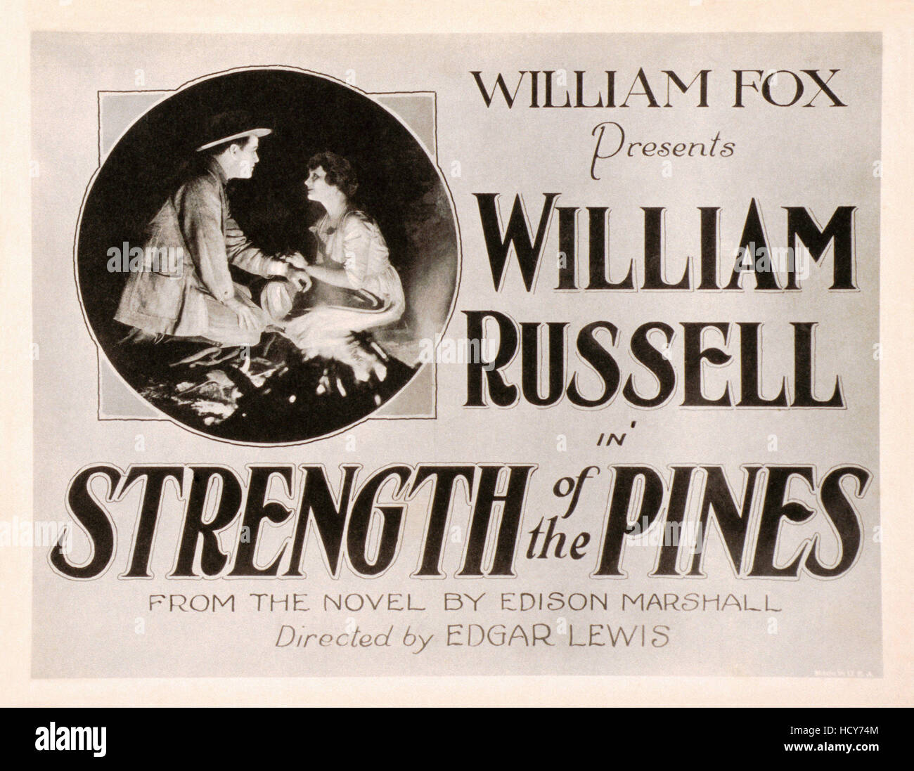 STRENGTH OF THE PINES, US lobbycard, from left: William Russell, Irene ...