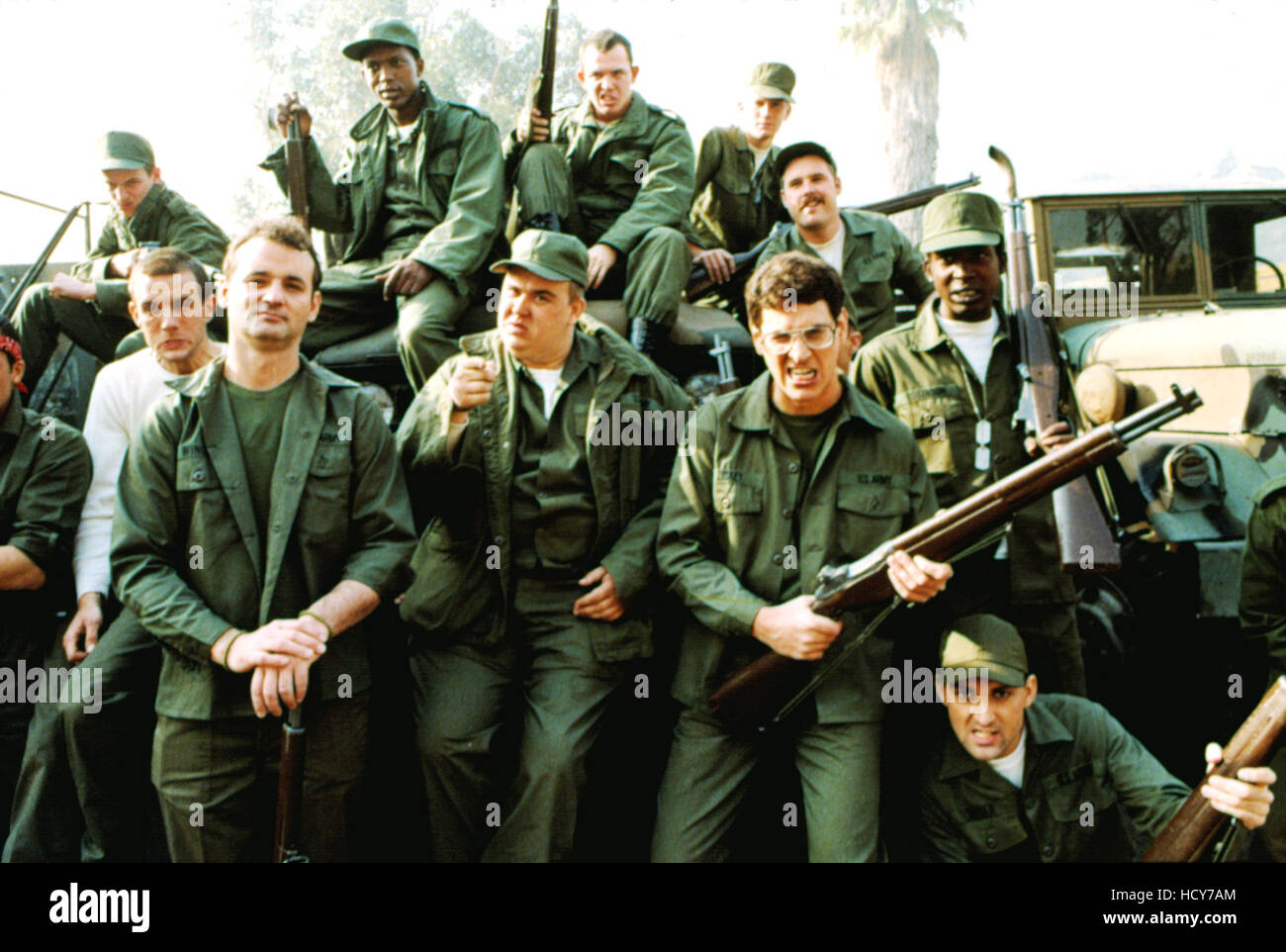 STRIPES, Bill Murray, John Candy, Harold Ramis, 1981 Stock Photo - Alamy