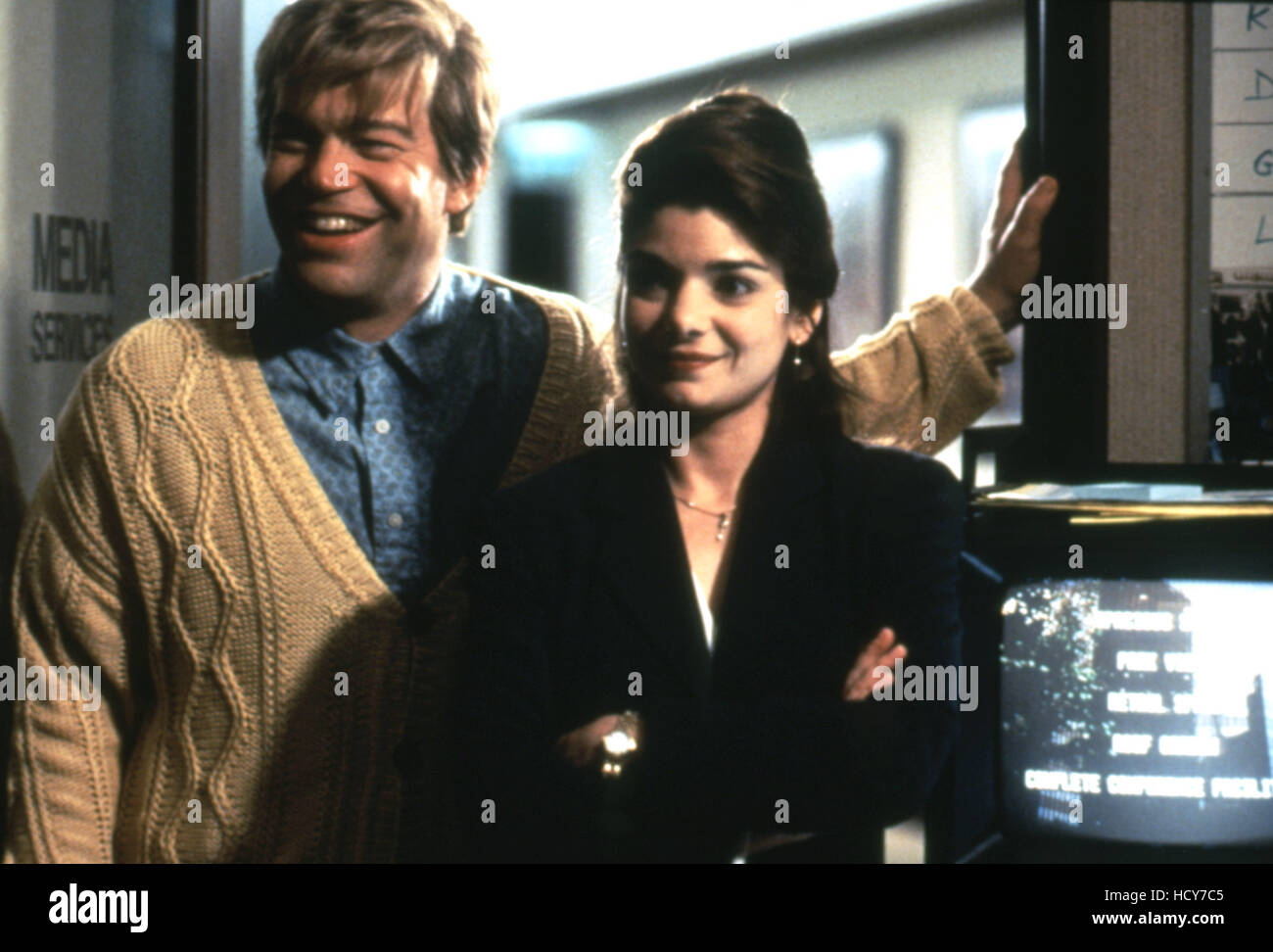 STUART SAVES HIS FAMILY, Al Franken, Laura San Giacomo, 1995, (c ...