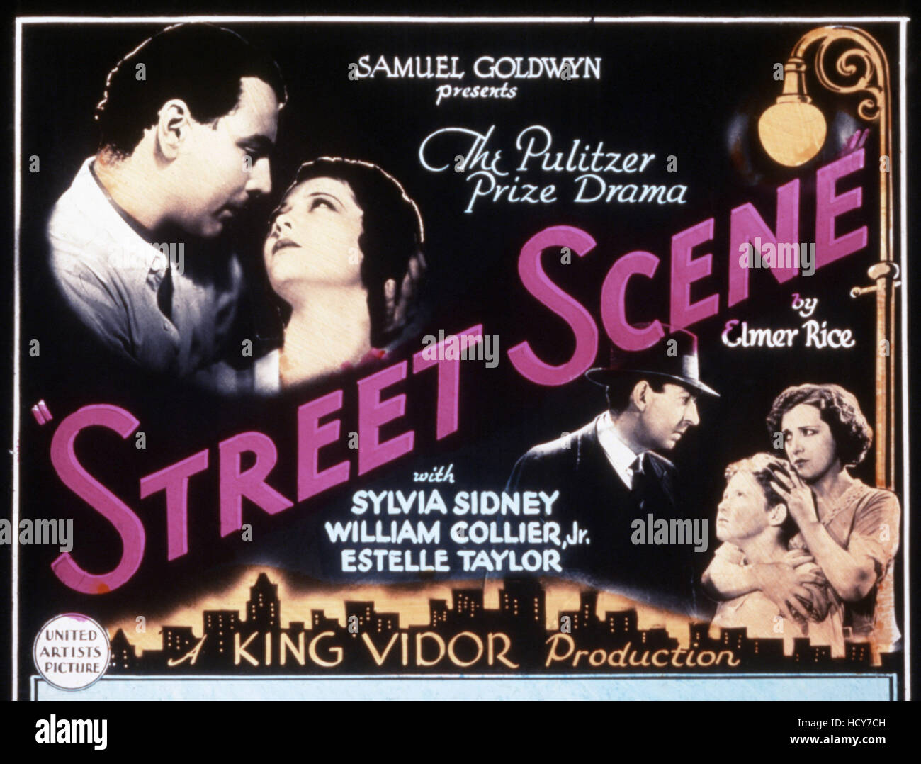 STREET SCENE, Sylvia Sidney, William Collier, Jr., David Landau ...