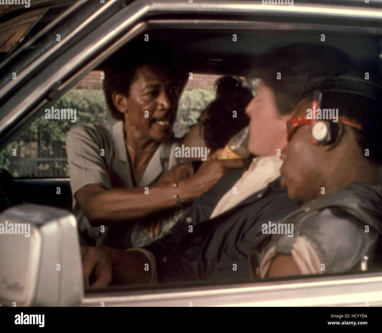 STREET SMART, Morgan Freeman (left), Christopher Reeve (second from ...