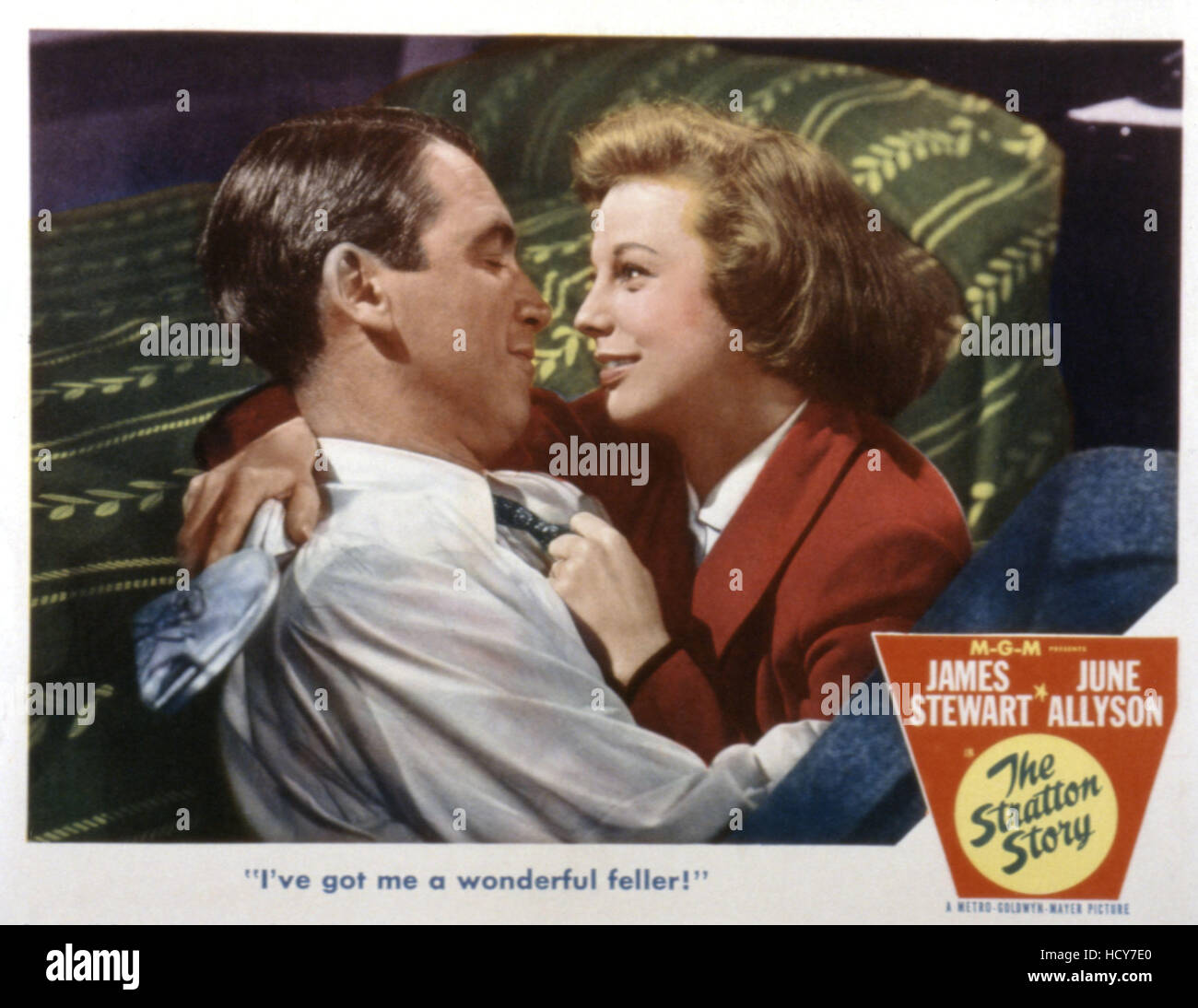 THE STRATTON STORY, James Stewart, June Allyson, 1949 Stock Photo - Alamy
