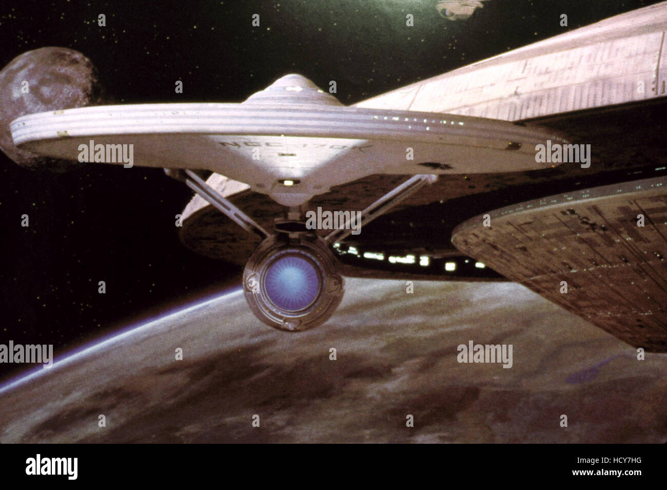 STAR TREK III : SEARCH FOR SPOCK, Starship Enterprise, 1984 Stock Photo ...