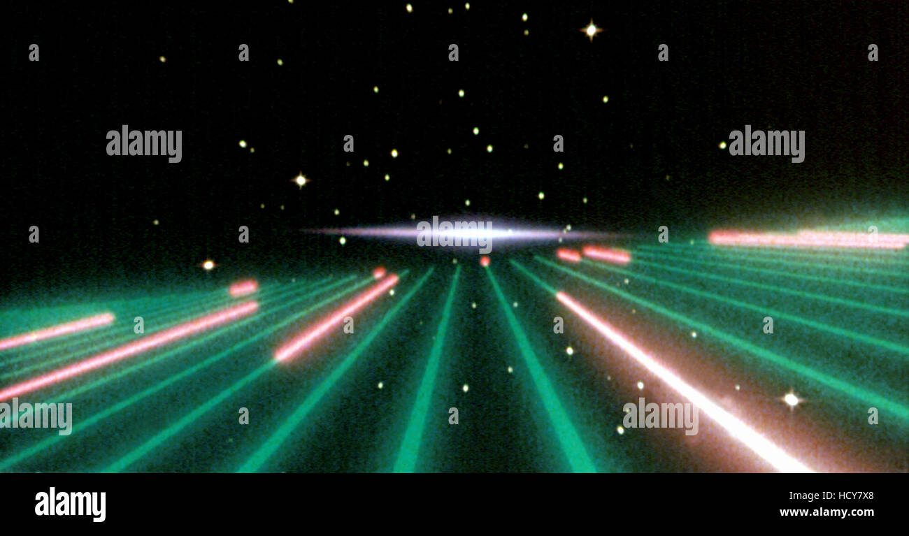 STAR TREK: THE MOTION PICTURE, The Enterprise jumping to warp speed ...