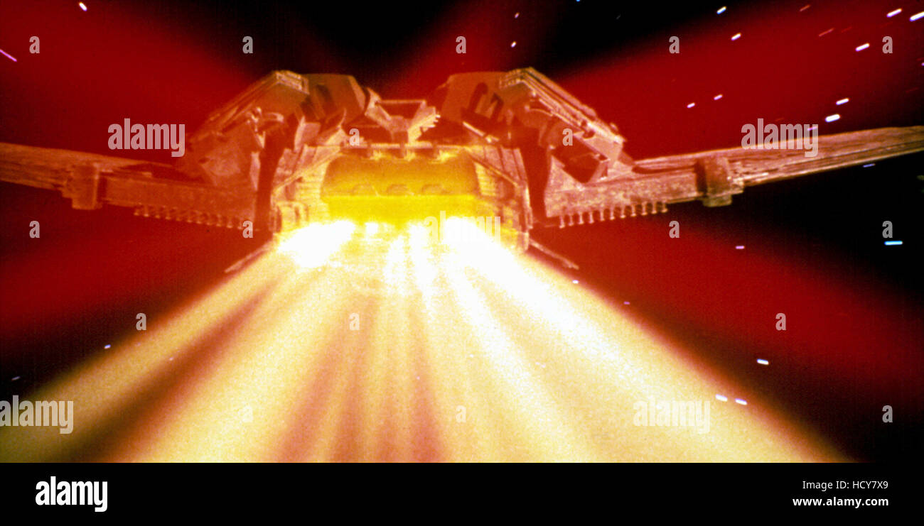 STAR TREK IV: THE VOYAGE HOME, The Klingon Bird of Prey with Kirk and ...