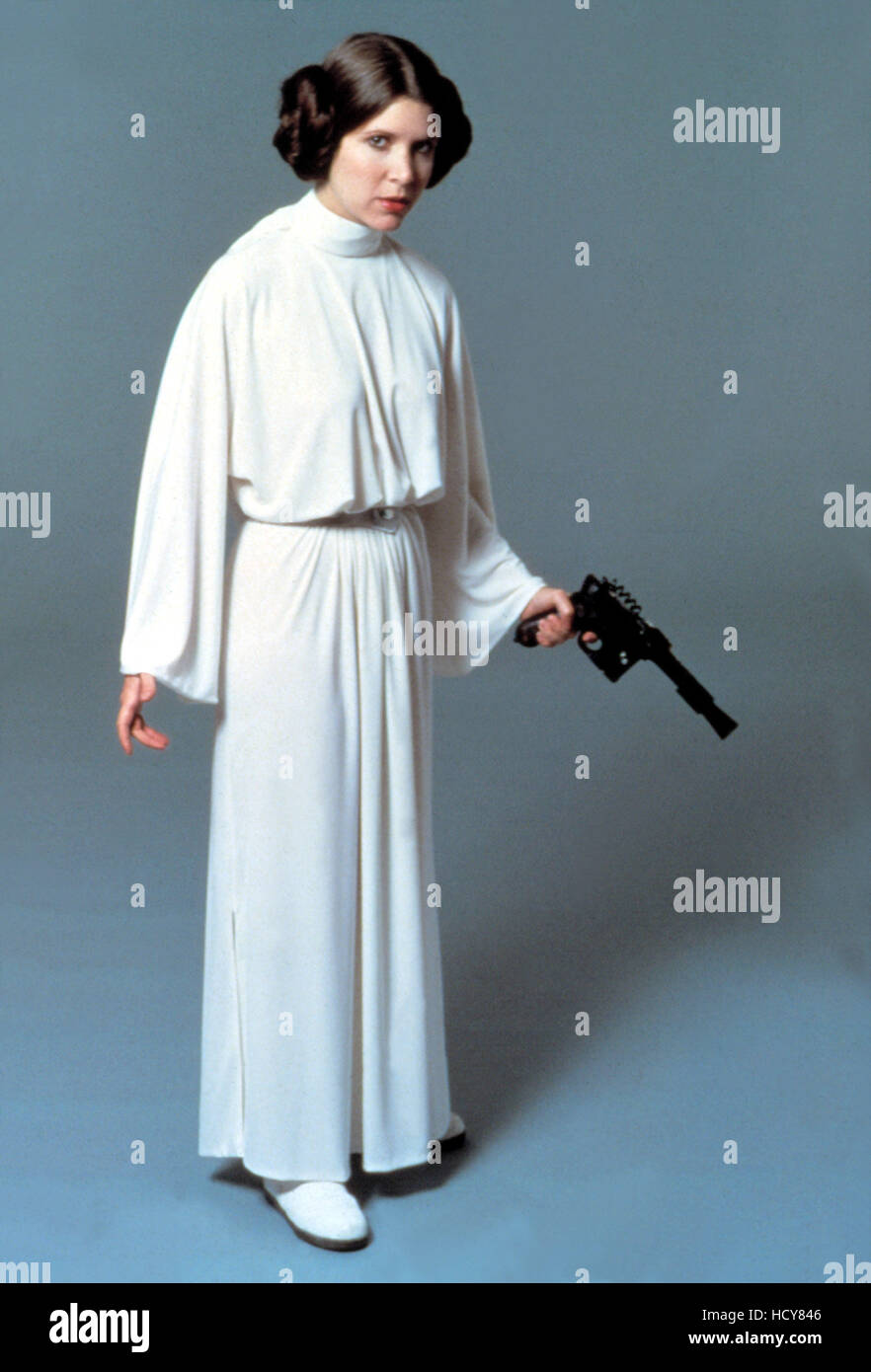 STAR WARS, (aka STAR WARS: EPISODE IV - A NEW HOPE), Carrie Fisher, 1977 Stock Photo - Alamy