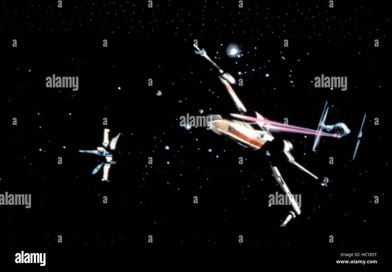 STAR WARS, (aka STAR WARS: EPISODE IV - A NEW HOPE), 1977 Stock Photo ...