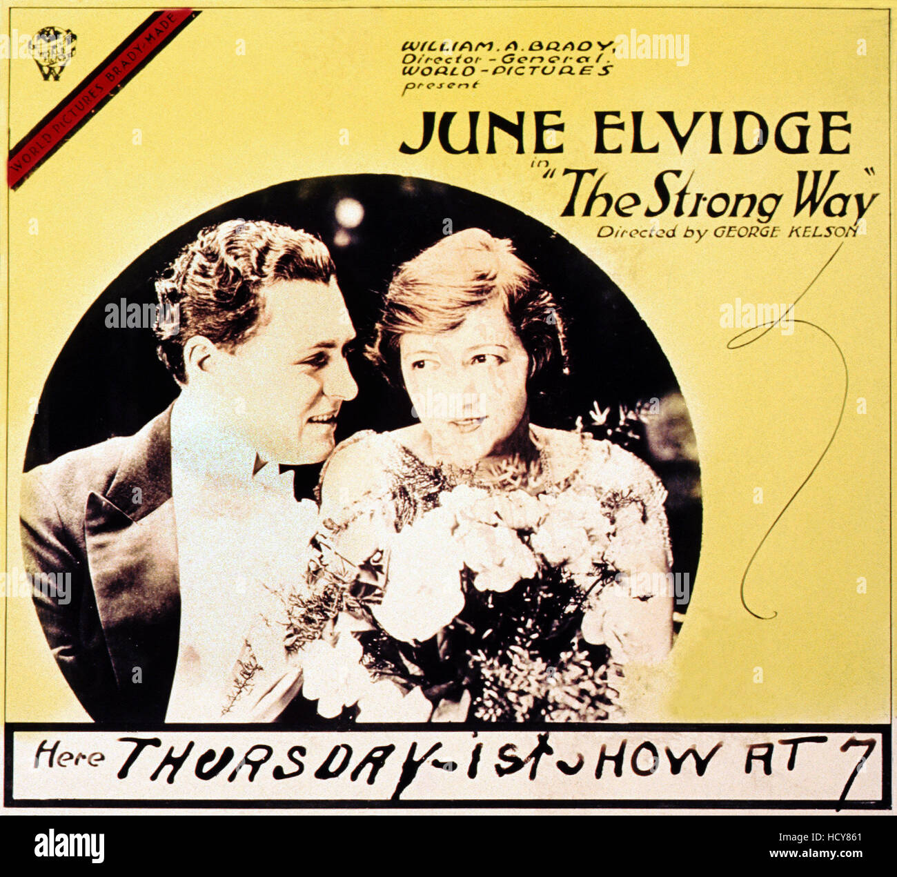 THE STRONG WAY, US lobbycard, from left: John Bowers, June Elvidge ...