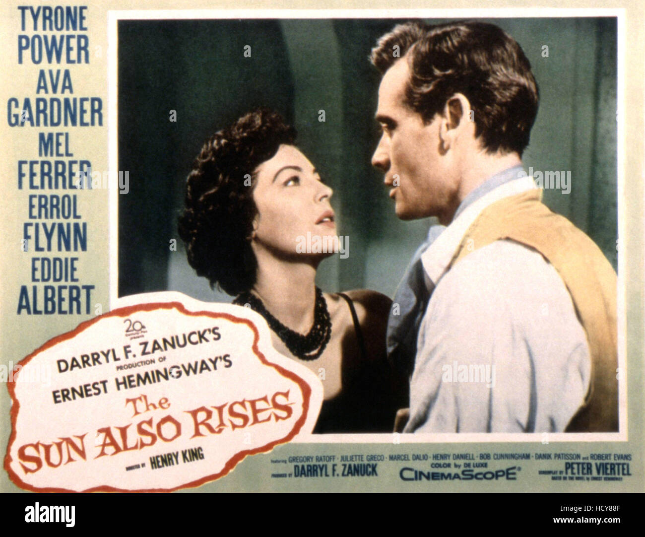 THE SUN ALSO RISES, Ava Gardner, Mel Ferrer, 1957, TM & Copyright ©20th Century Fox Film Corp ...