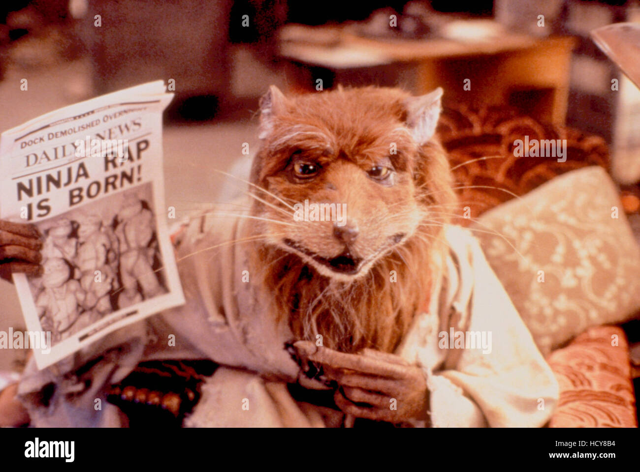 TEENAGE MUTANT NINJA TURTLES II: THE SECRET OF THE OOZE, Splinter, 1991 ...