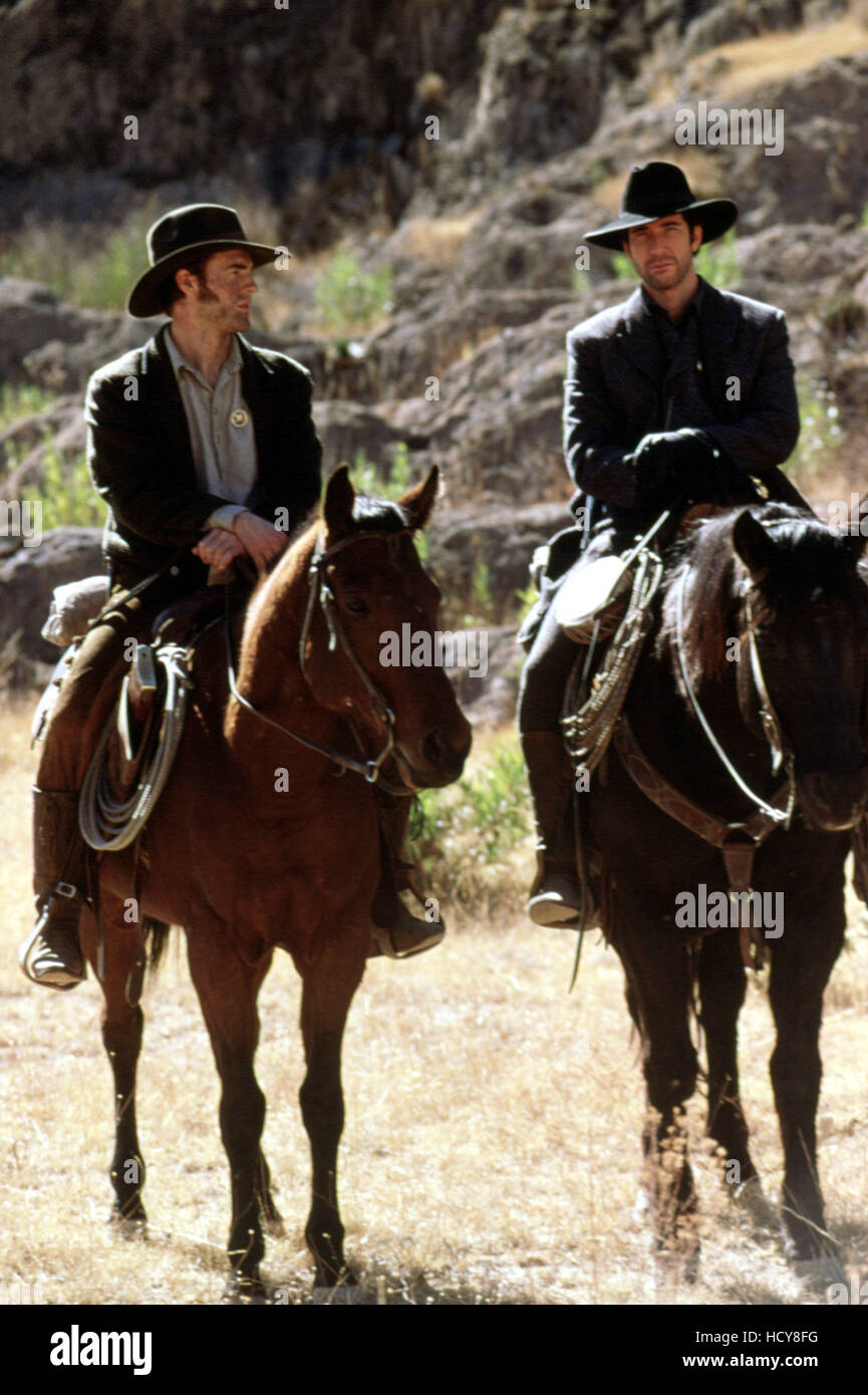TEXAS RANGERS, James Van Der Beek, Dylan McDermott, 2001 Stock Photo ...