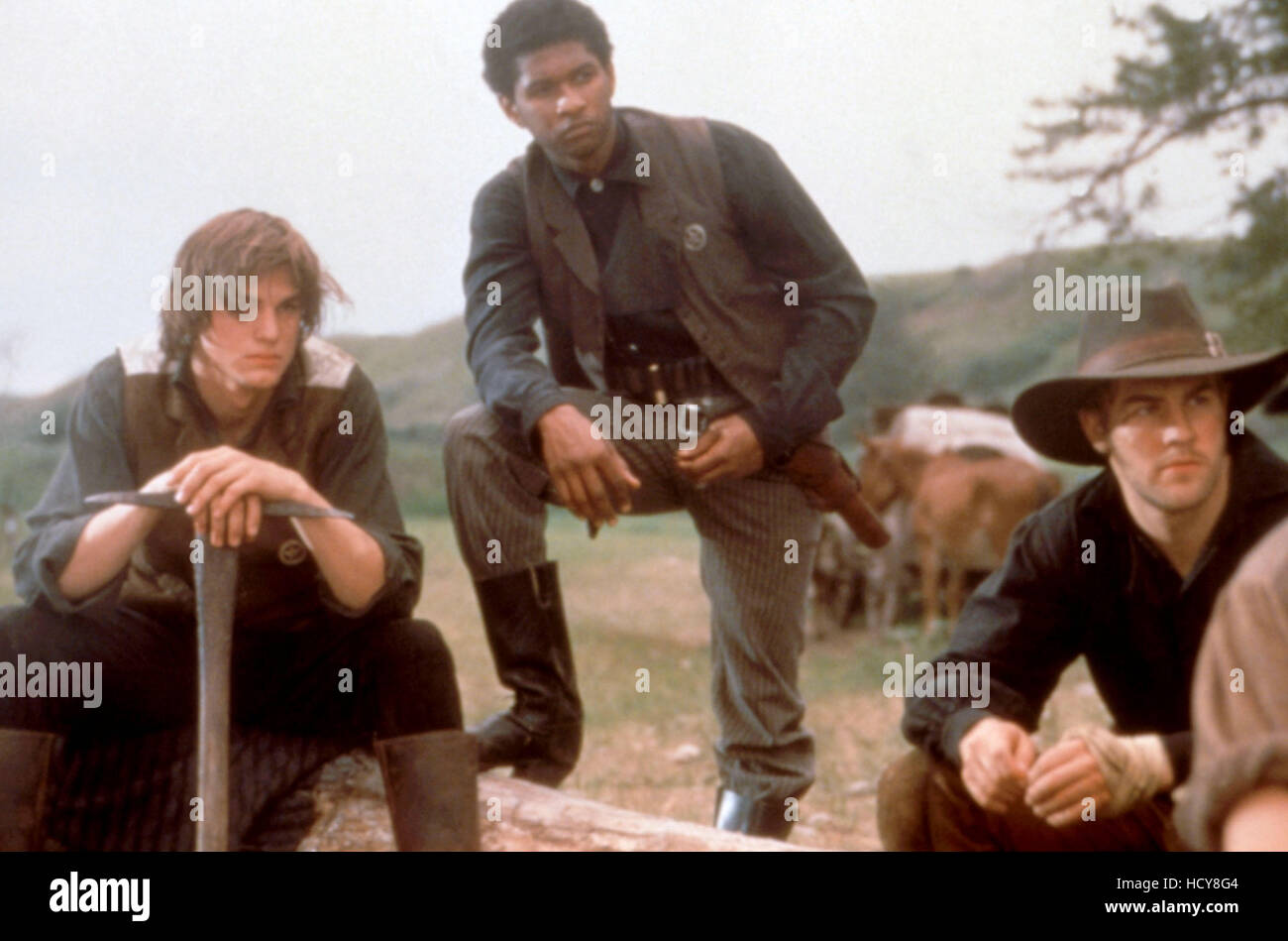 TEXAS RANGERS, Ashton Kutcher, Usher Raymond, James Van Der Beek, 2001 ...