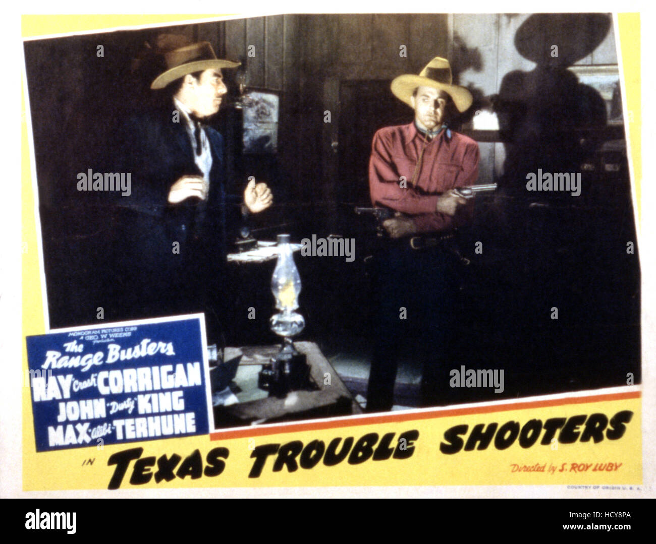 TEXAS TROUBLE SHOOTERS, right: Ray Corrigan, 1942 Stock Photo - Alamy