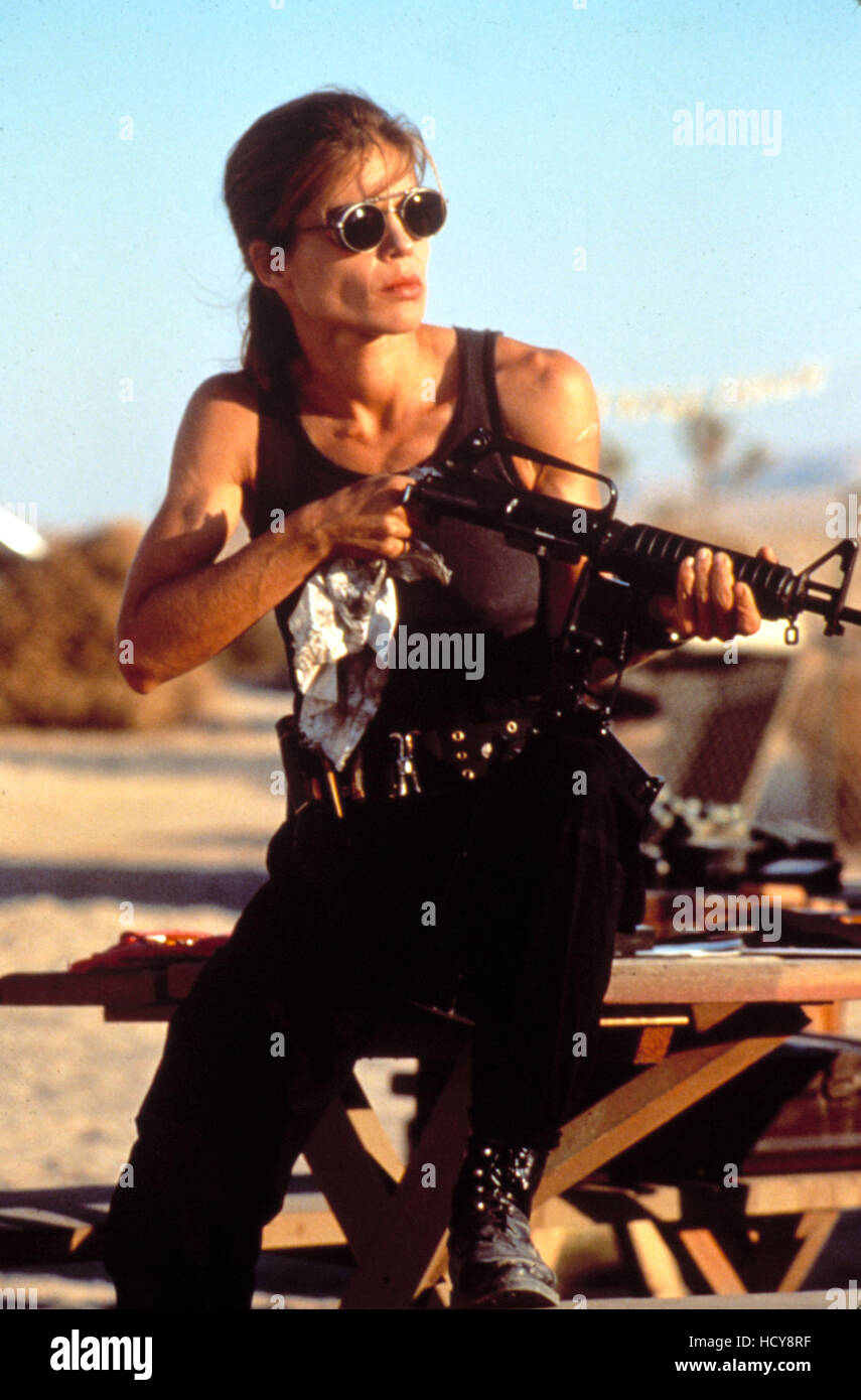 TERMINATOR 2: JUDGMENT DAY, Linda Hamilton, 1991. ©TriStar Pictures ...