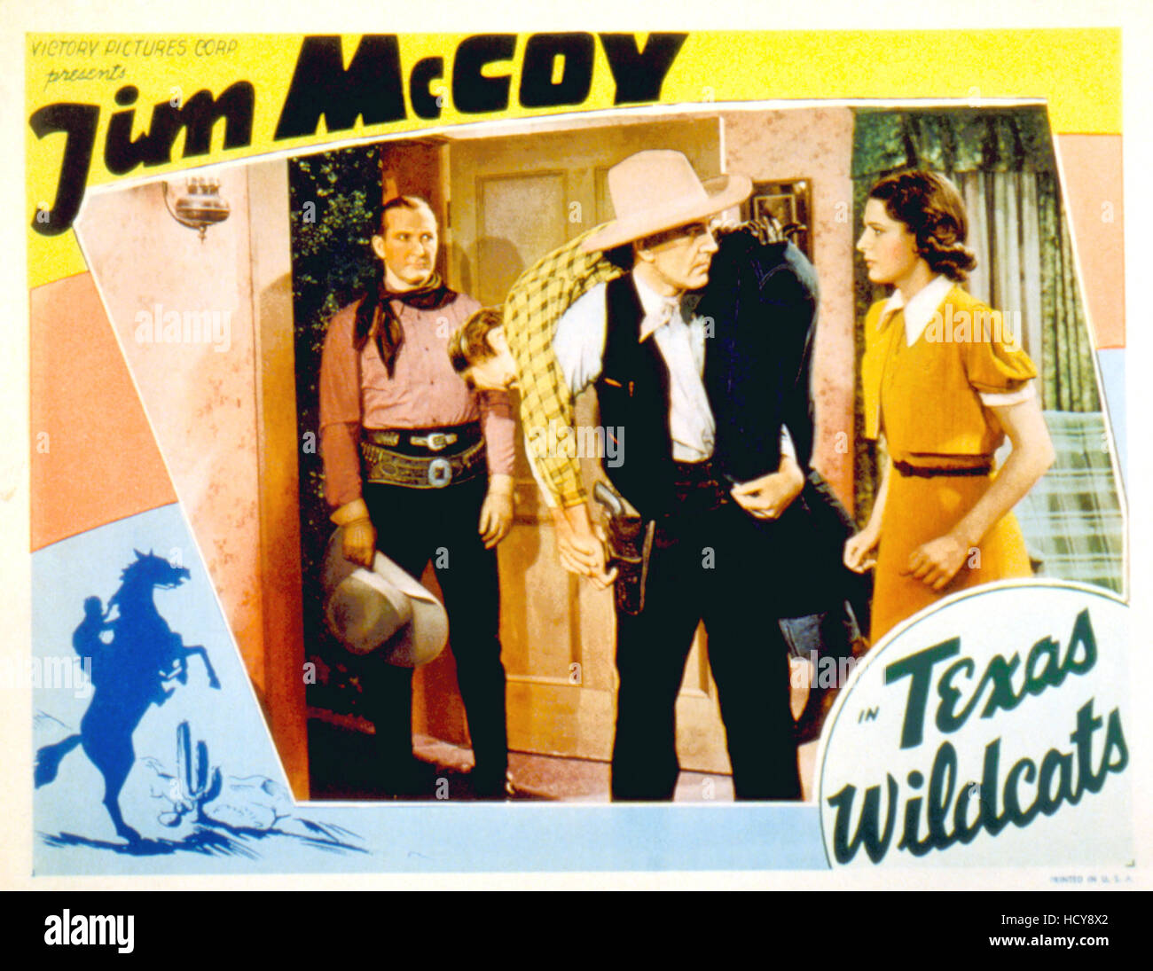 TEXAS WILDCATS, Tim McCoy, Dave O'Brien, Forrest Taylor, Joan Barclay ...