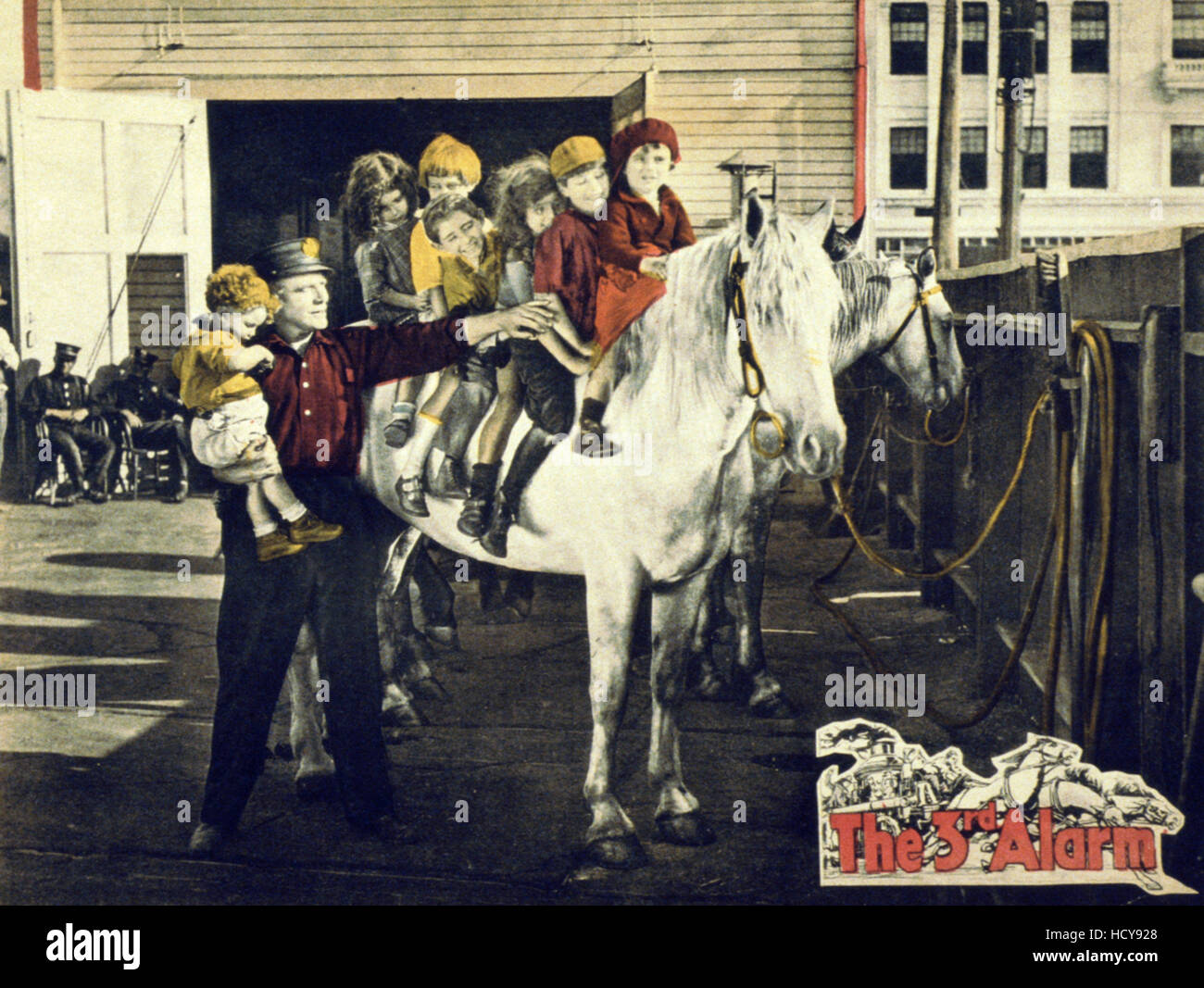 THE THIRD ALARM, left: Ralph Lewis, right: Bullet the Horse on ...