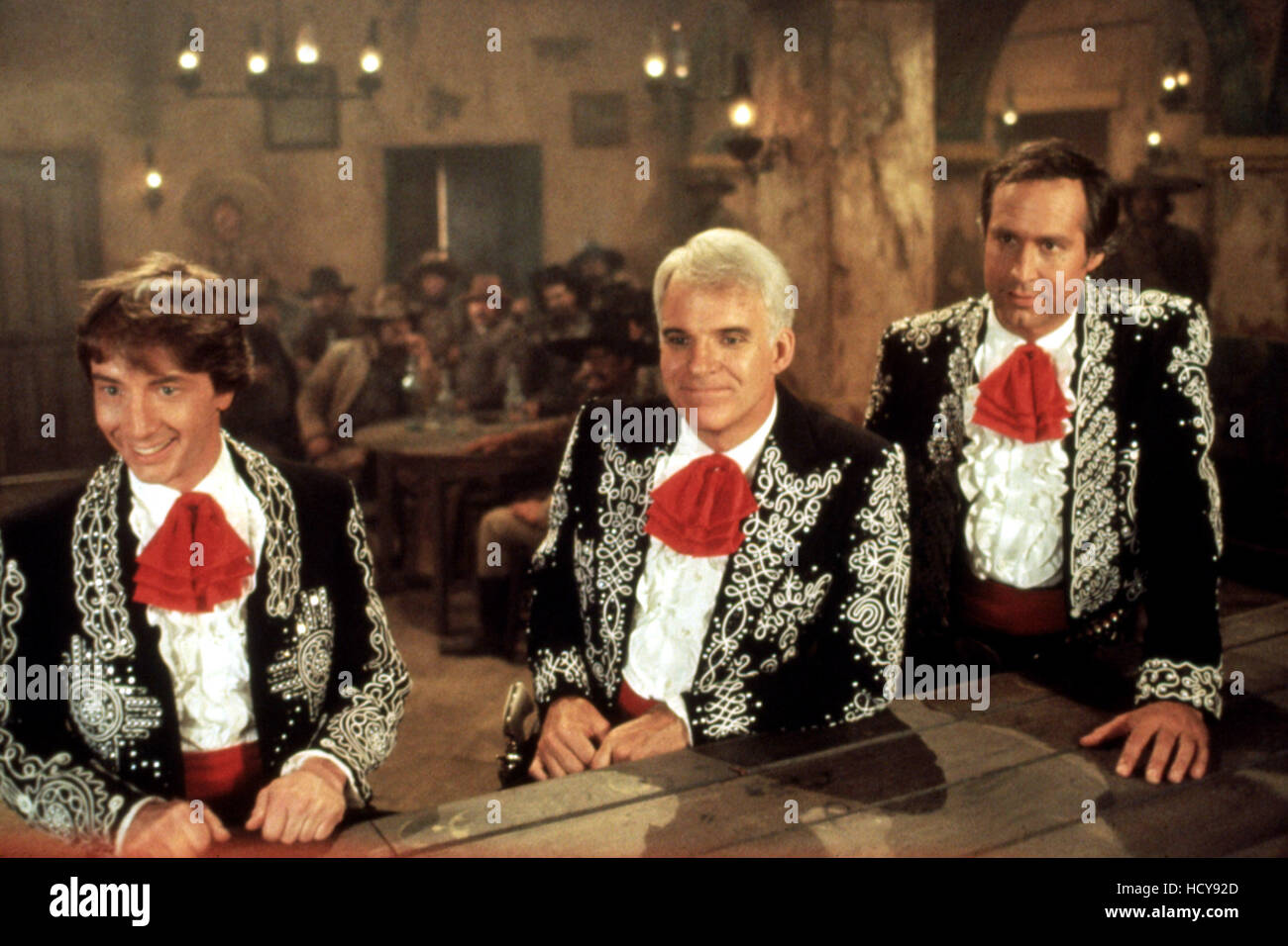 THREE AMIGOS, Martin Short, Steve Martin, Chevy Chase, 1986. (c) Orion ...